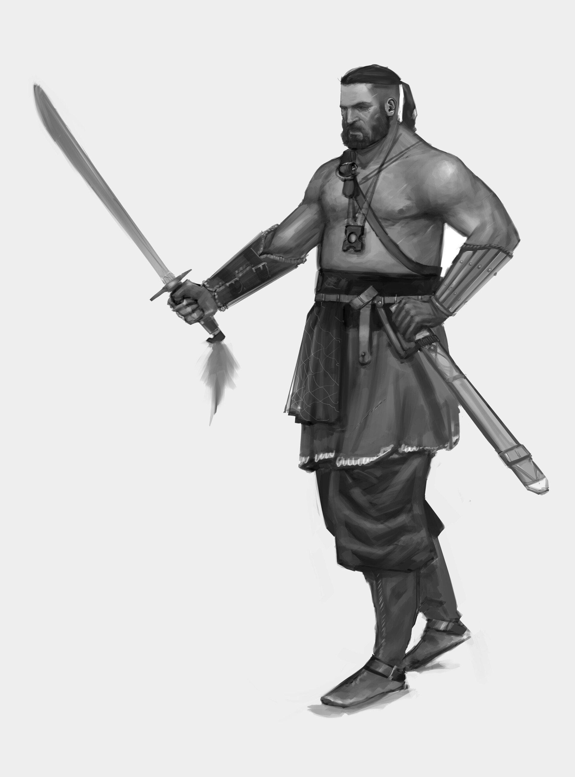 ArtStation - Old Wolf, Alexander Croteau