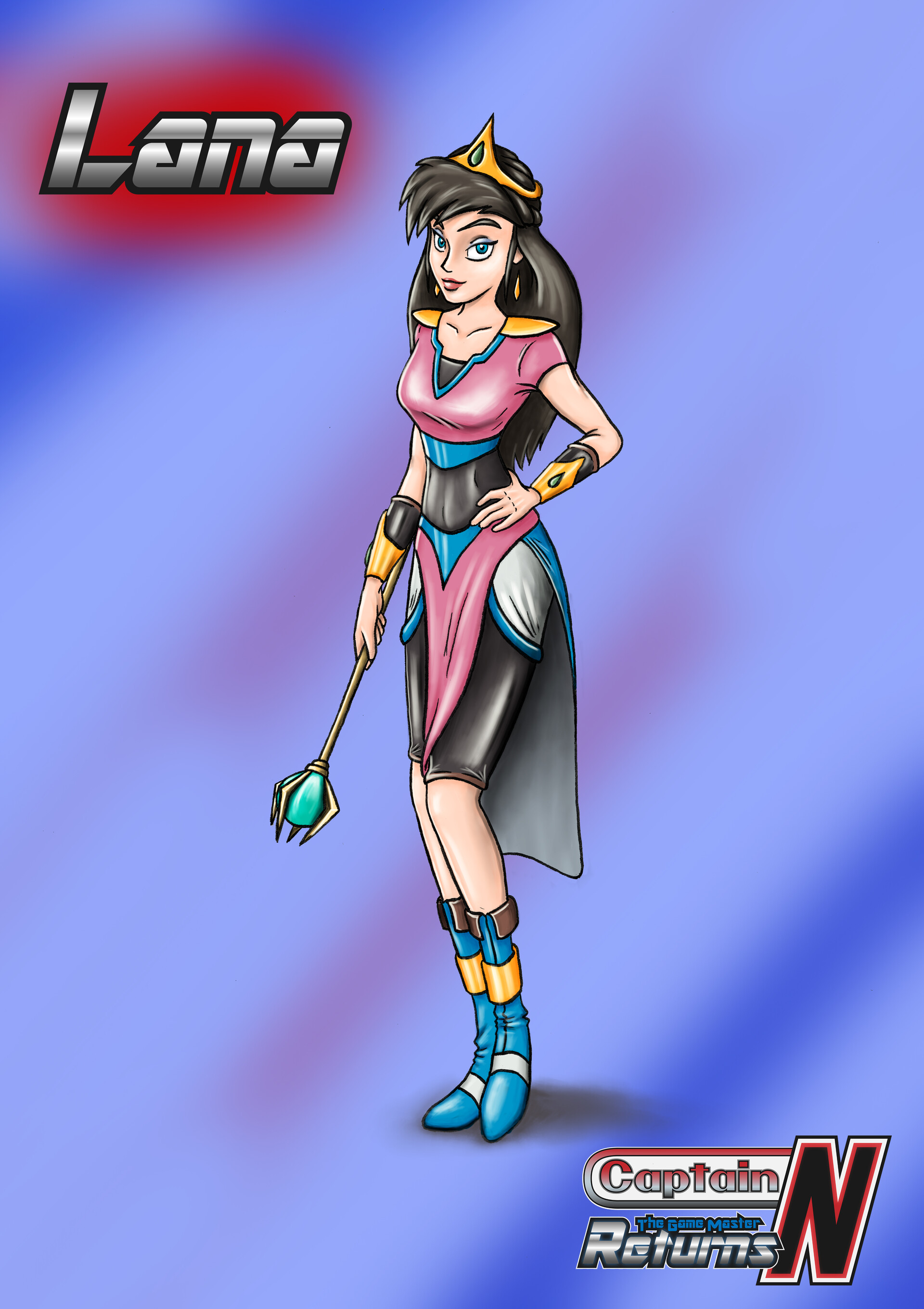 ArtStation - Captain N - Princess Lana Redesign