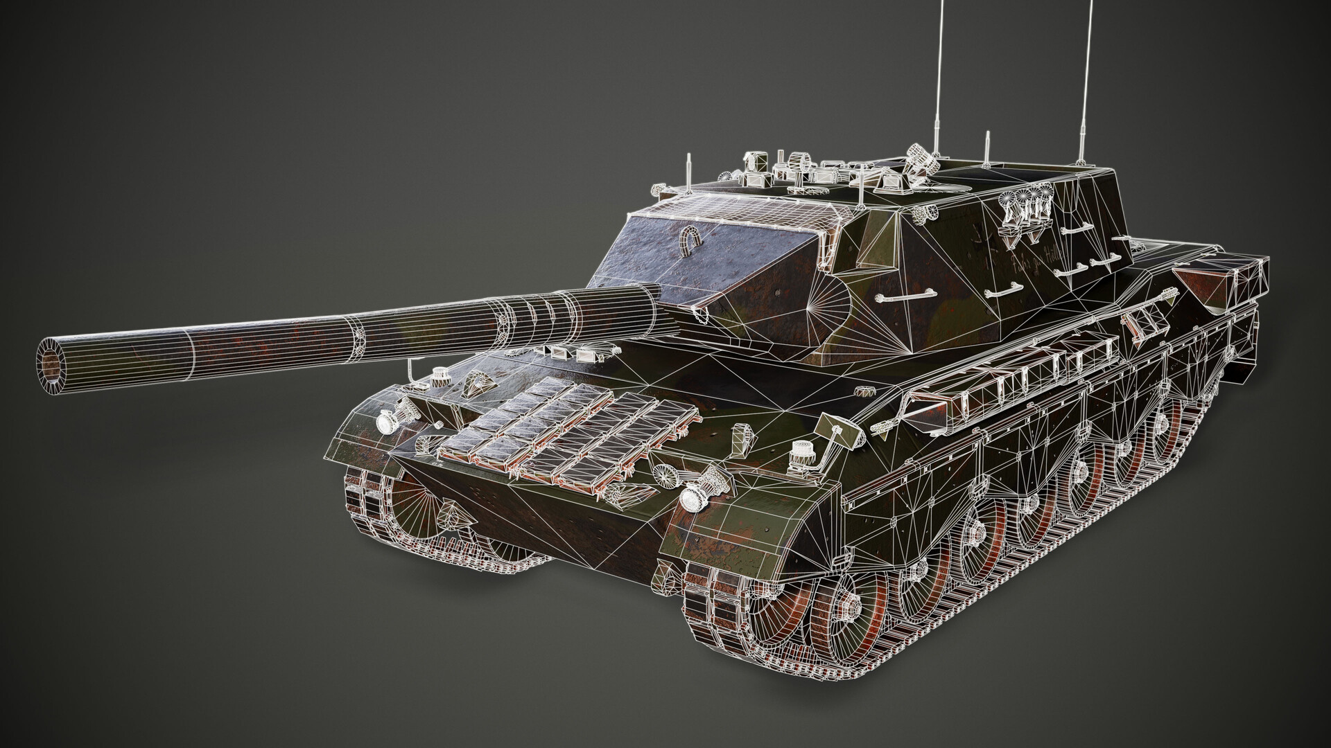 Kay Volbeda - [Vehicle] Leopard 2K Tank
