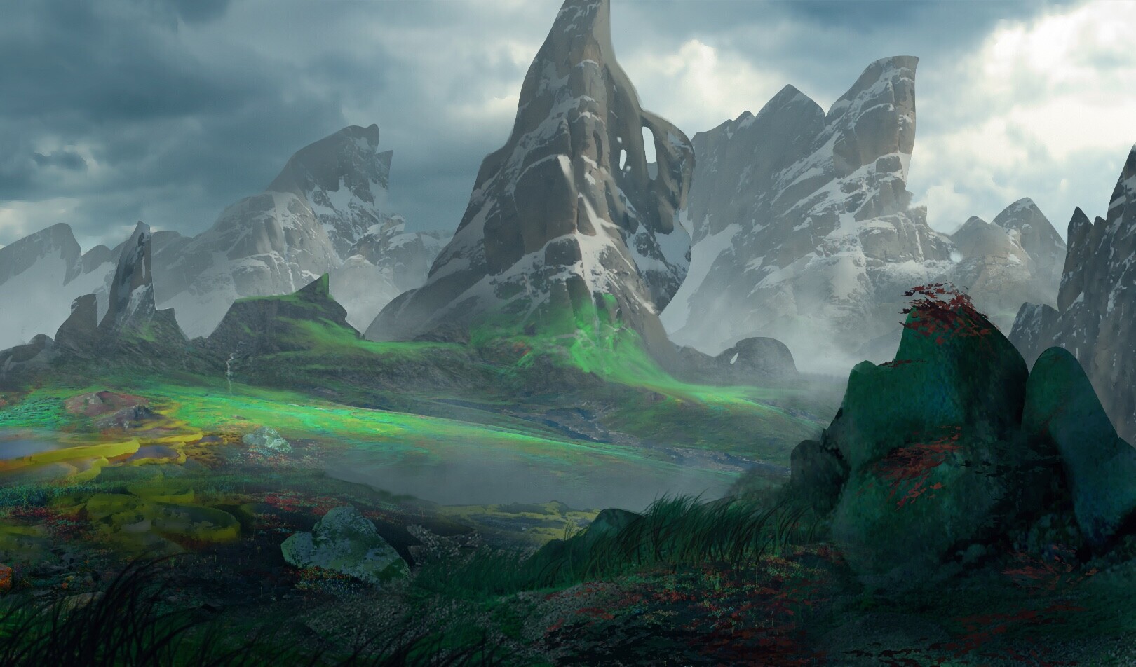 ArtStation - Alien world 3