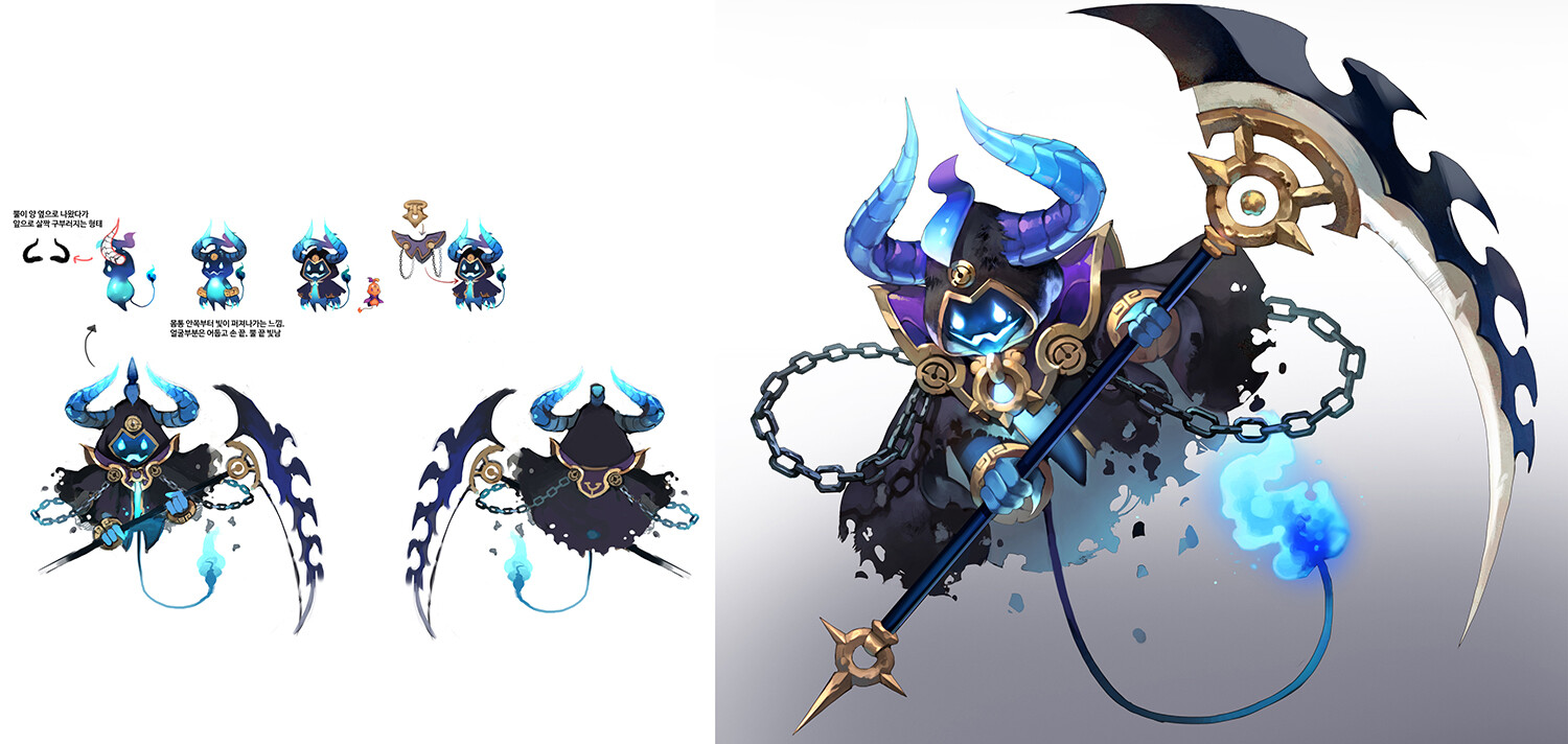 PARK YEONJUN - EL CHRONICLE - character & environment design (2016.11 ...