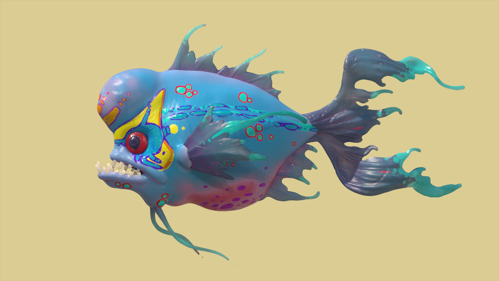 ArtStation - PVC fish