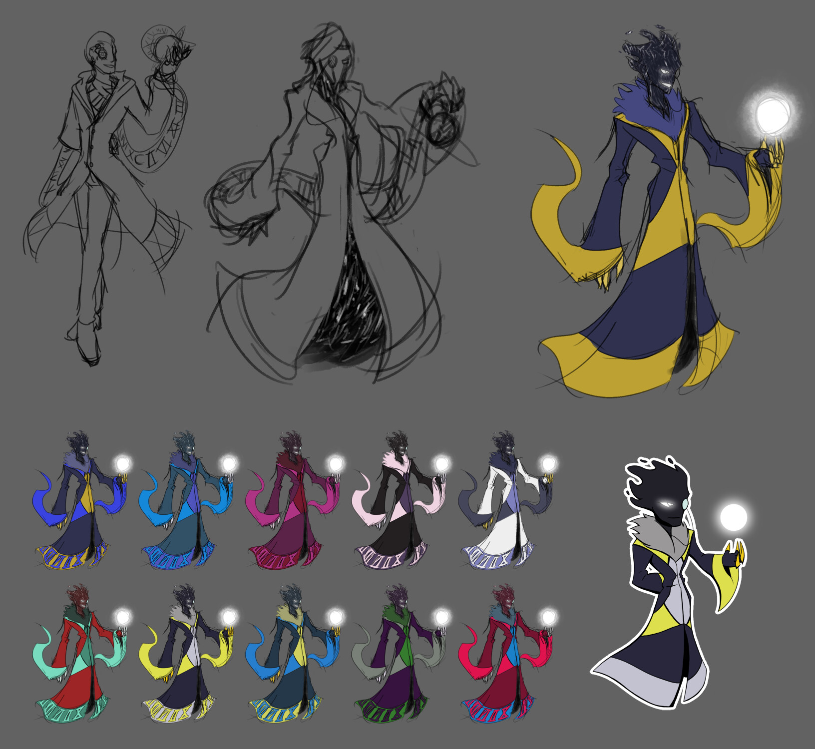 ArtStation - "Chronomancer" Character Concepts