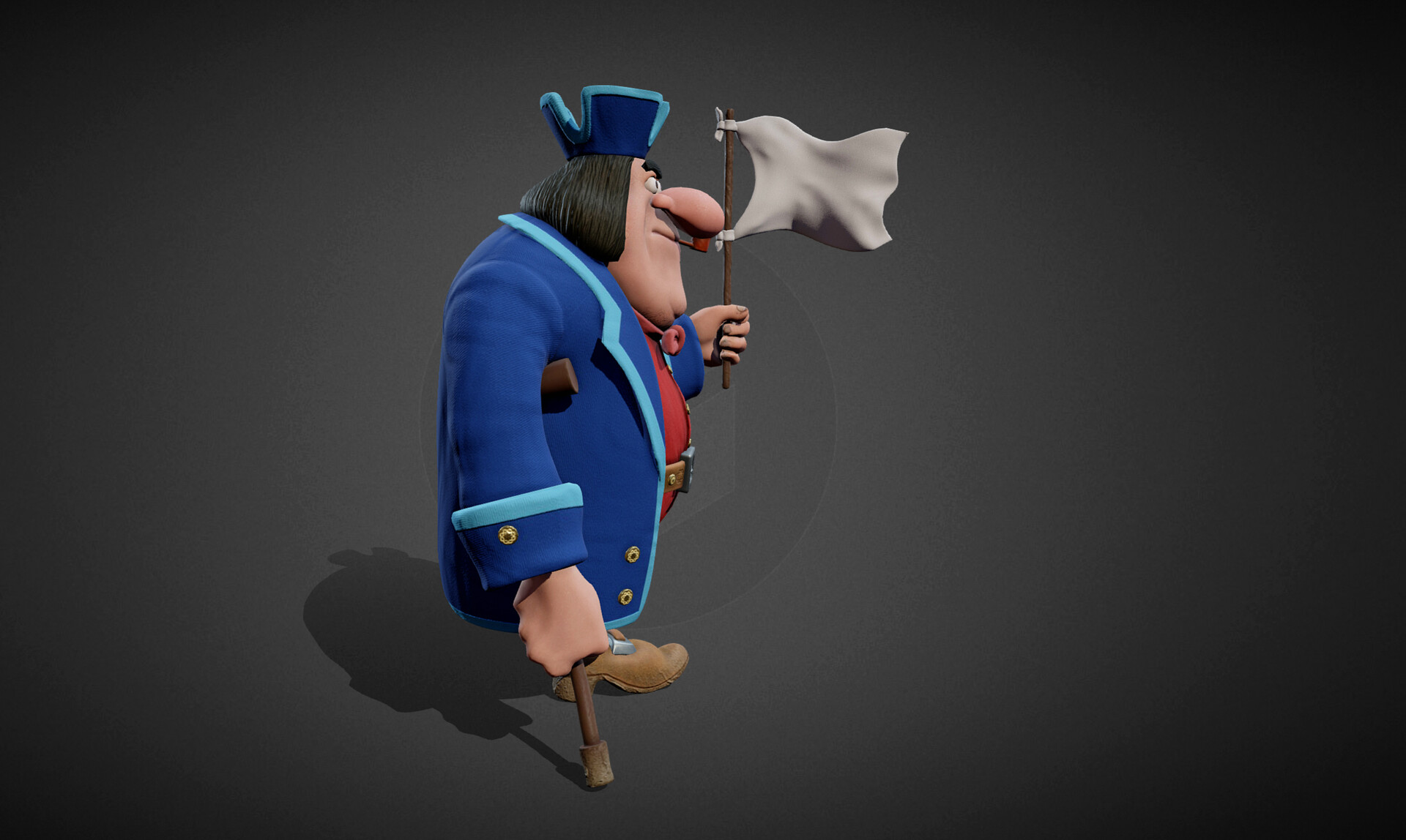 Sergey Egelsky - Pirate Captain John Silver