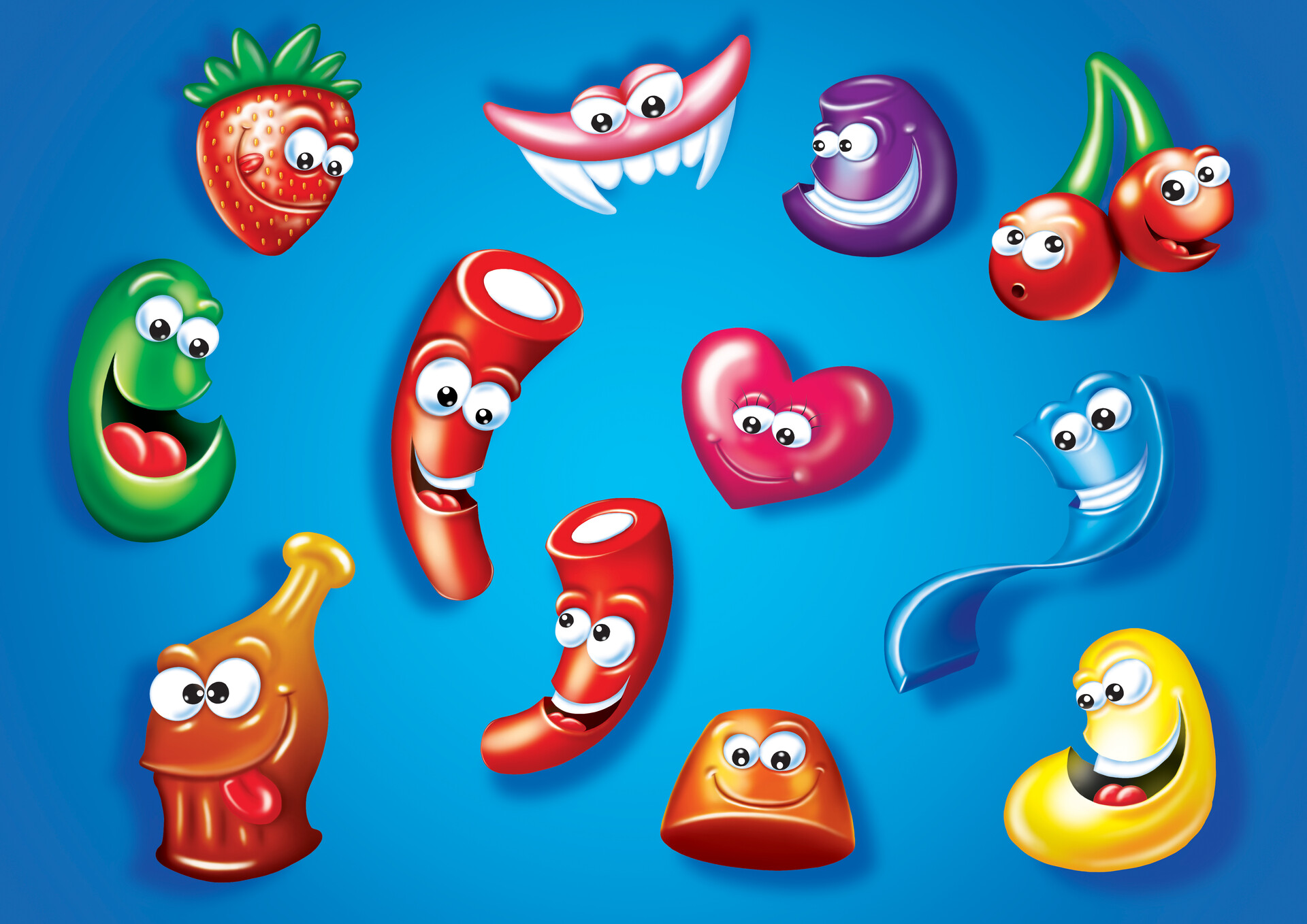 ArtStation - Candy Characters