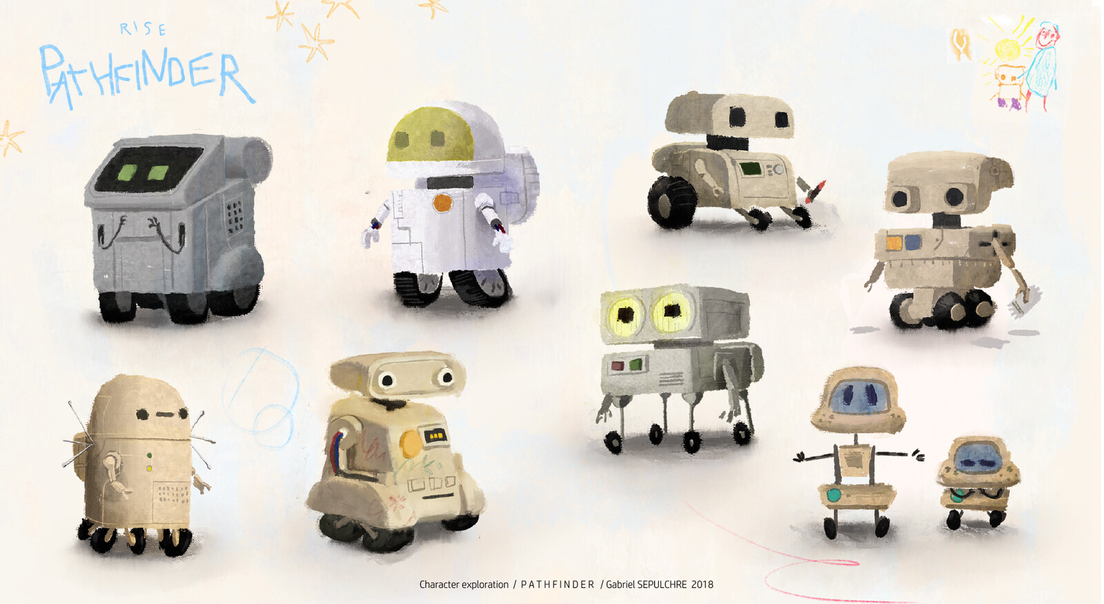 Gabriel SEPULCHRE - Character Design RISE PATHFINDER