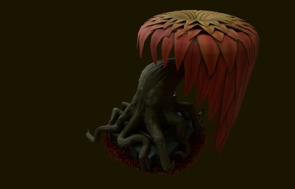 Ian Aponte - Creepy Willow Tree