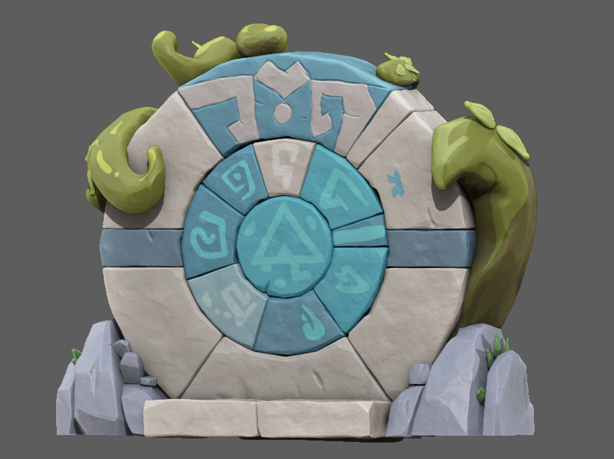 ArtStation - Rock Portal