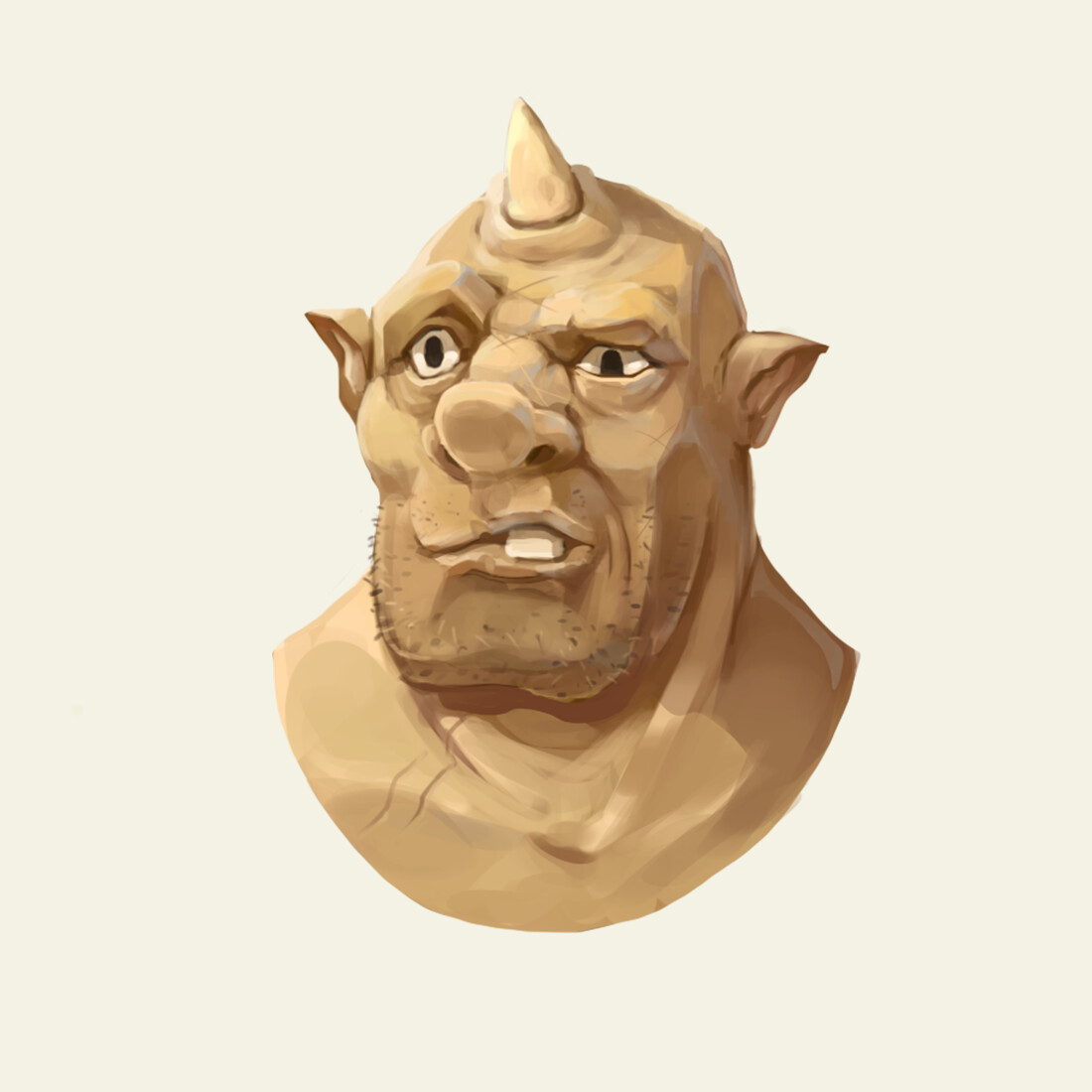 ArtStation - Confused ogre