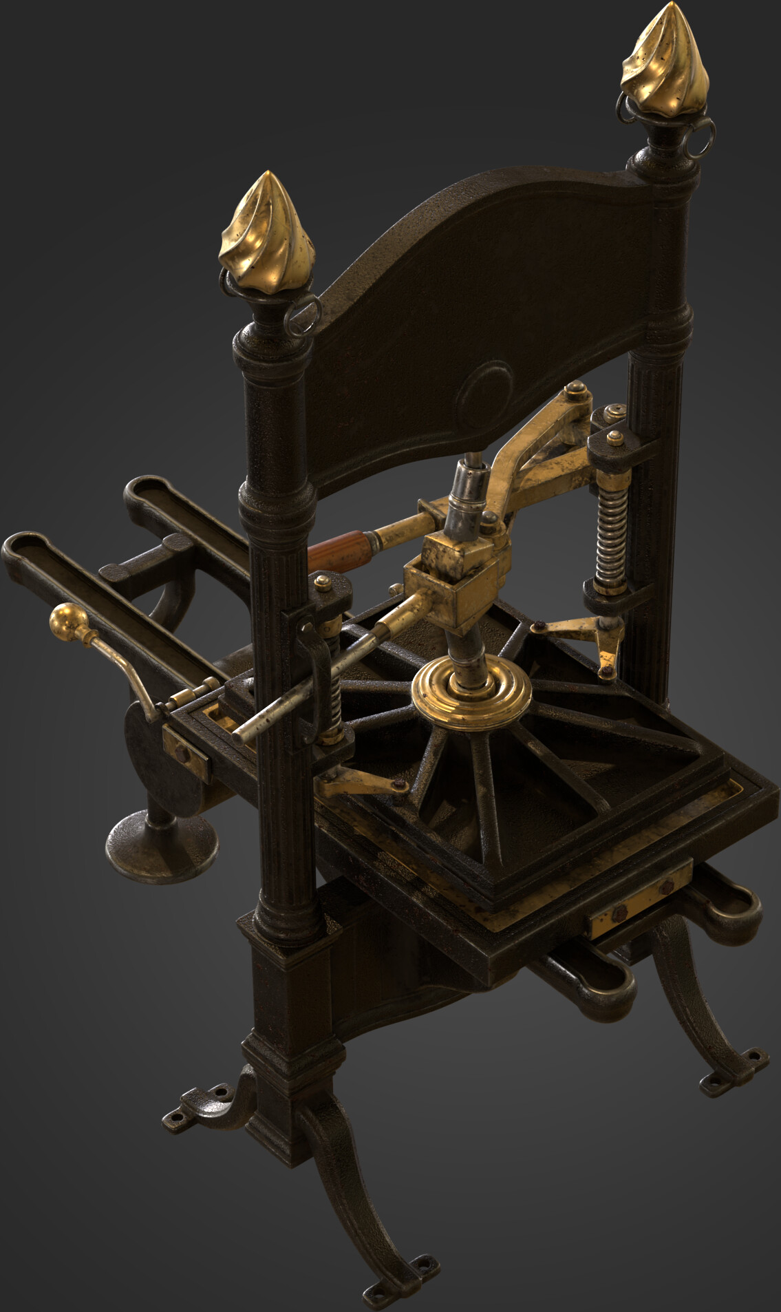 Gilberto Tomas Ibañez Elizondo - Old Printer Machine