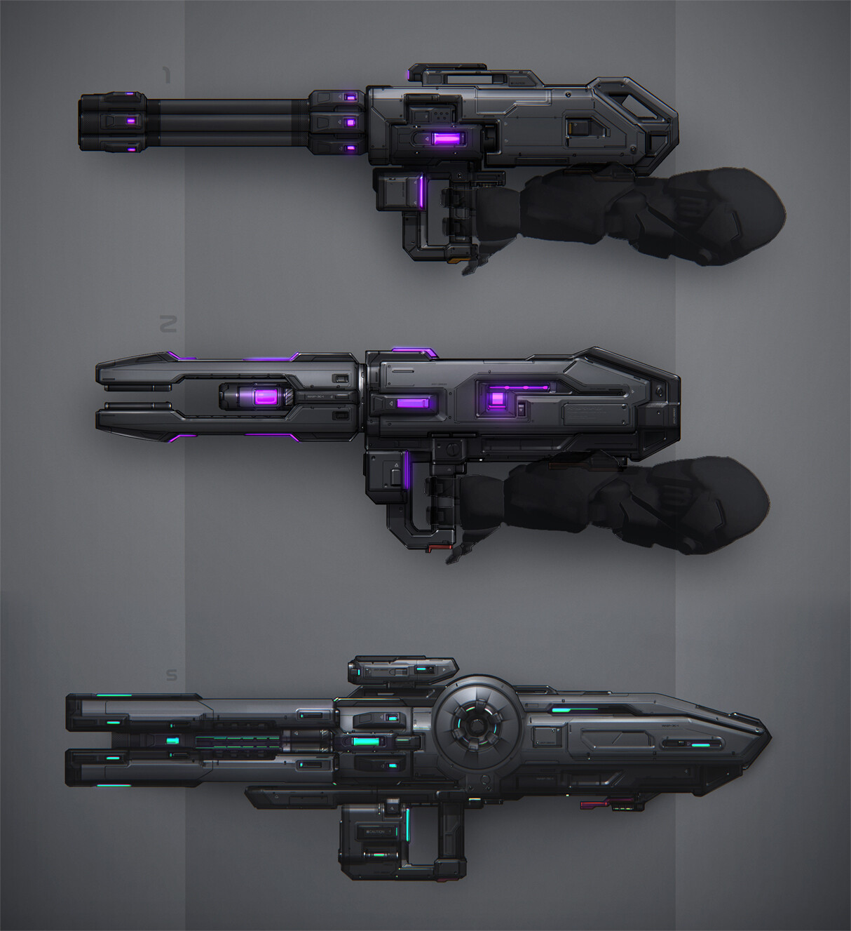 Roman Polyakov - Weapon concepts