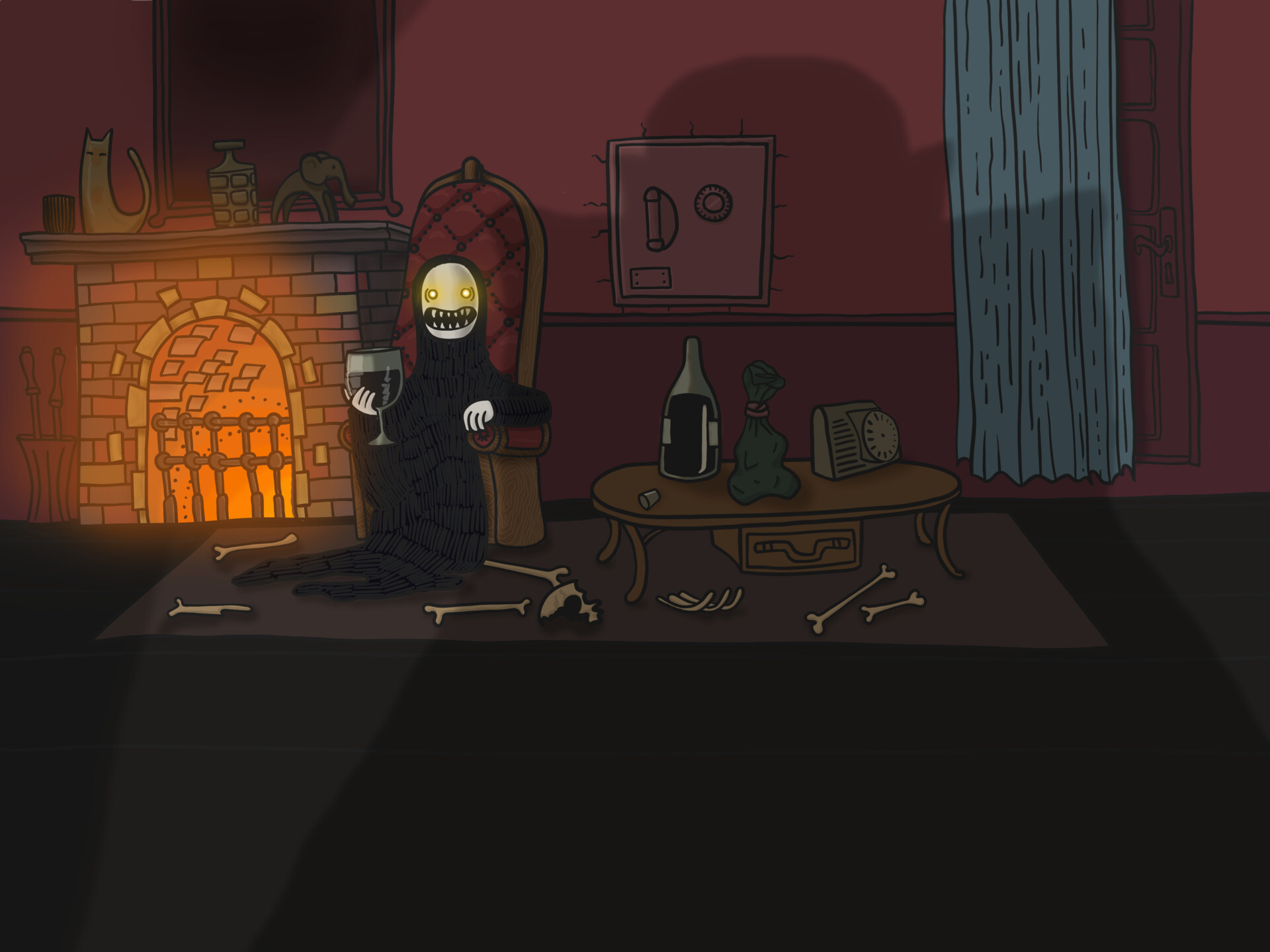 ArtStation - Night guest