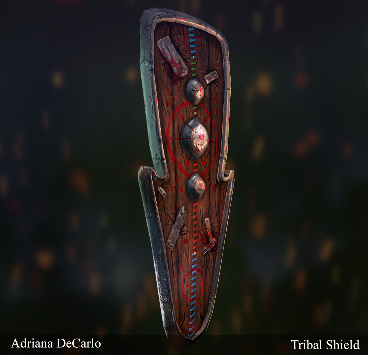 ArtStation - Tribal Shield