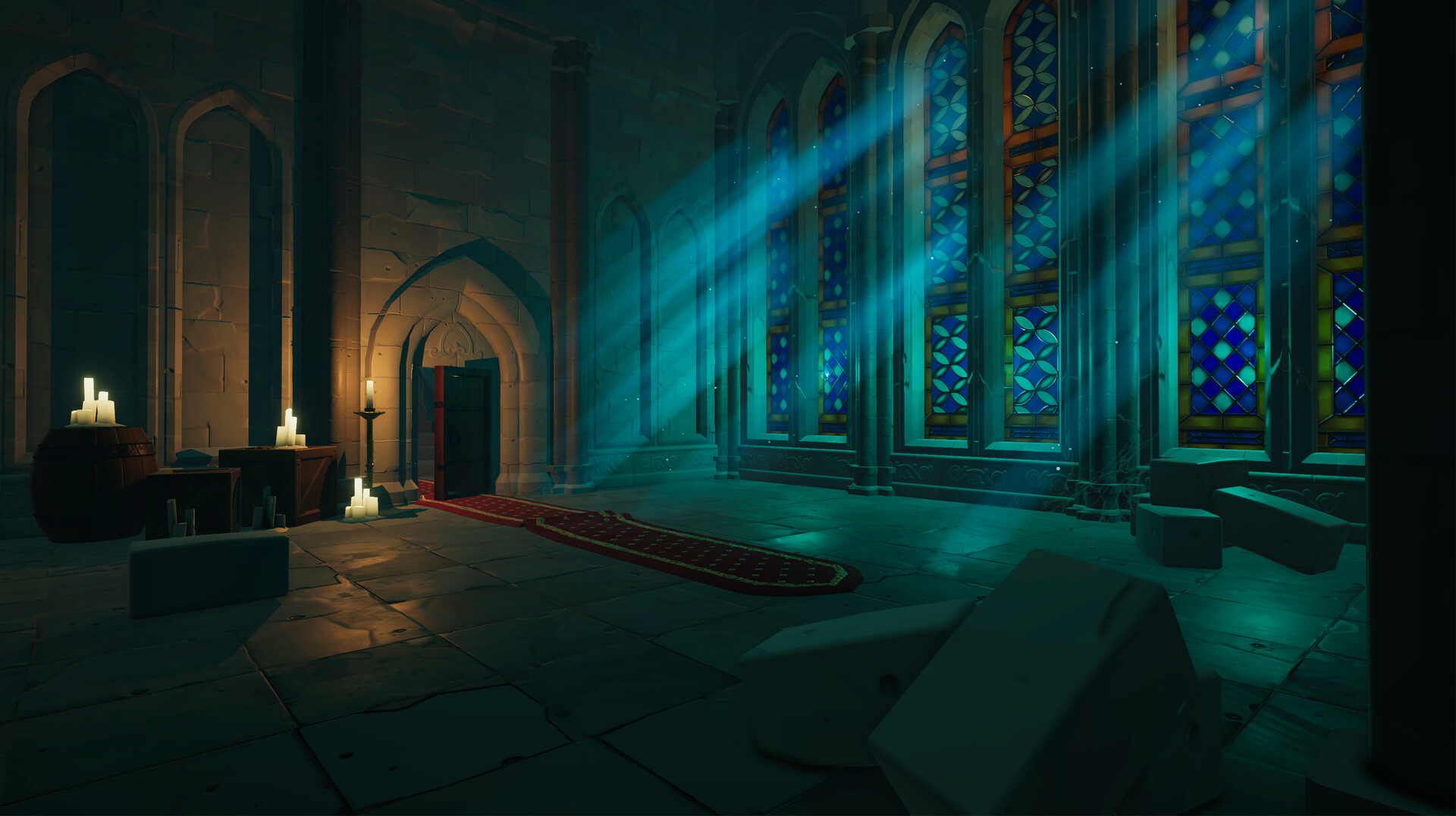 Cameron Bragg - Side Scrolling Cathedral Assets