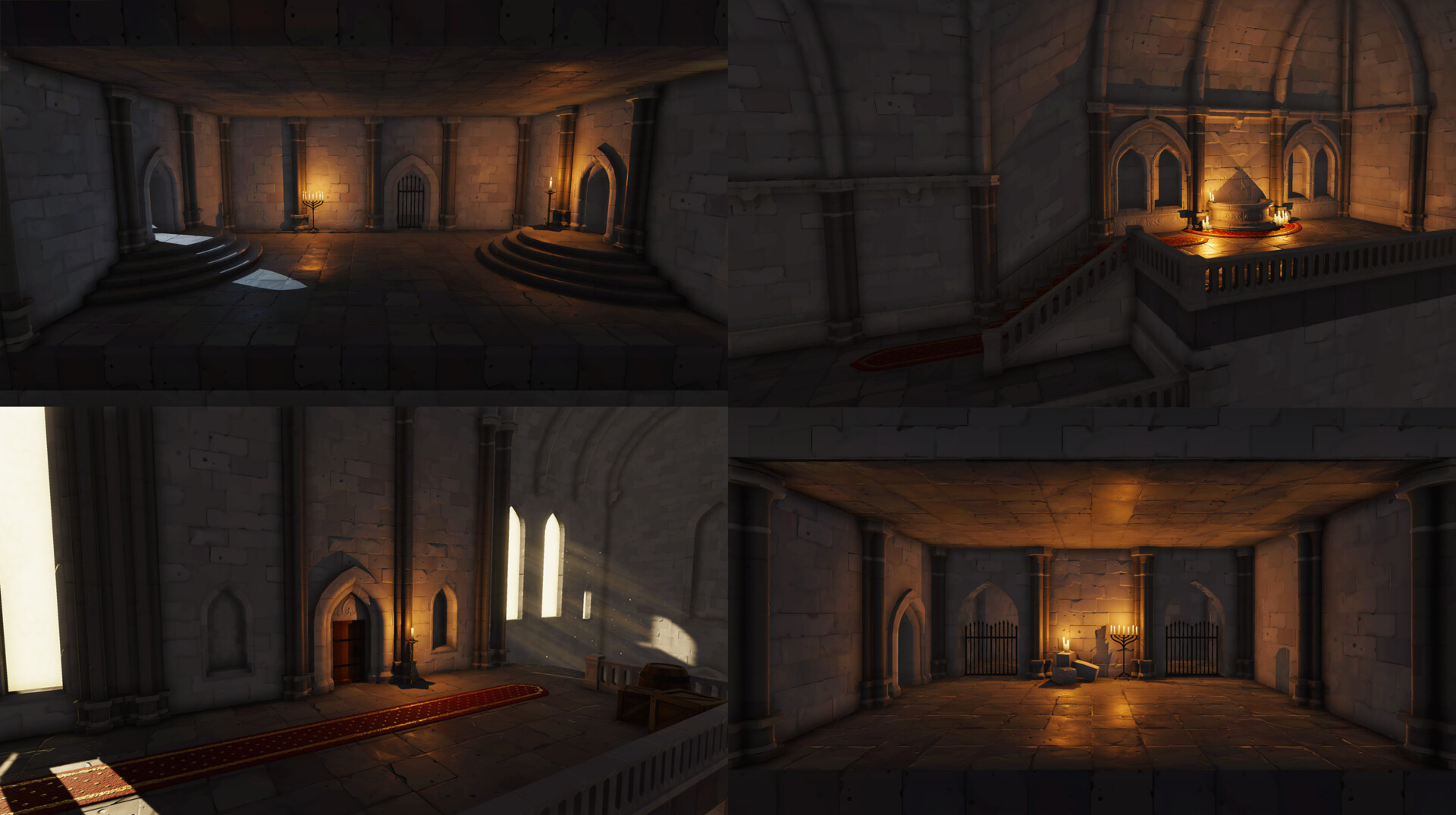 Cameron Bragg - Side Scrolling Cathedral Assets