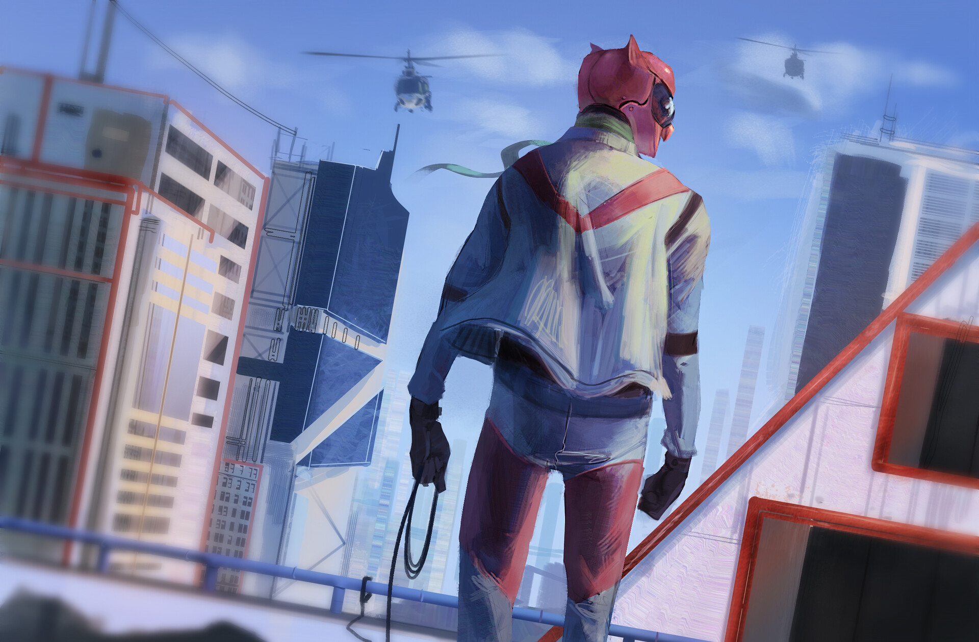 ArtStation - Owl super hero