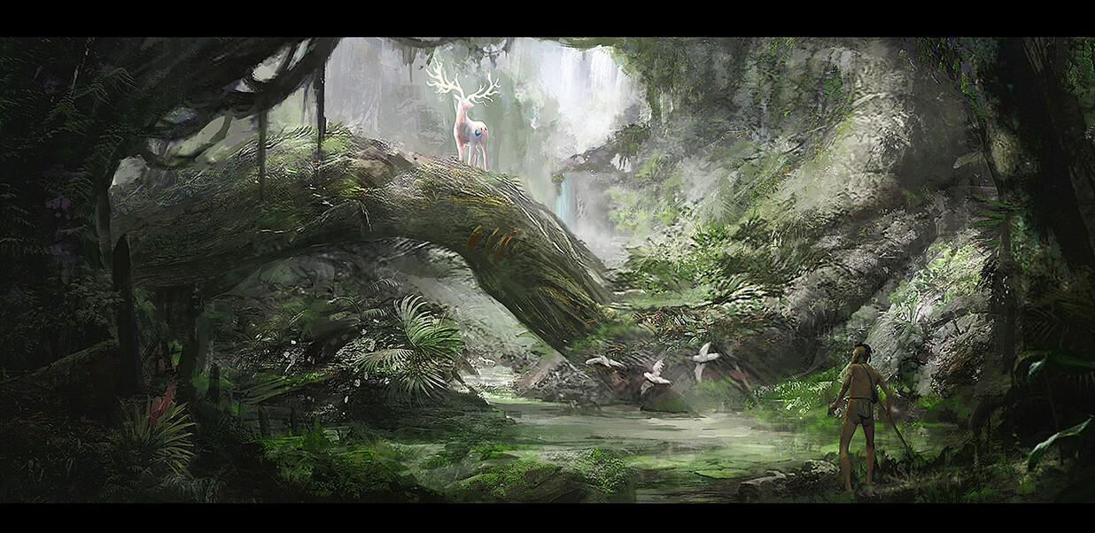 ArtStation - The Nine-Colored Deer