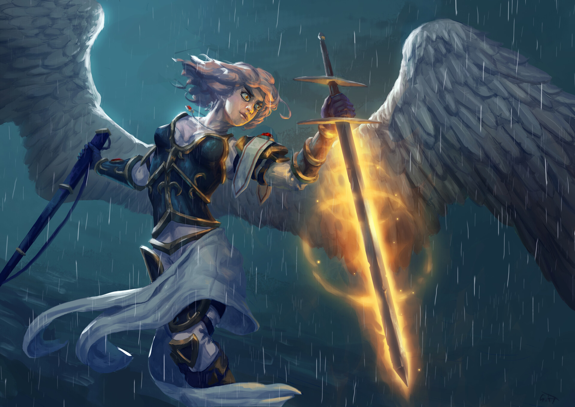 ArtStation - Angel of fury