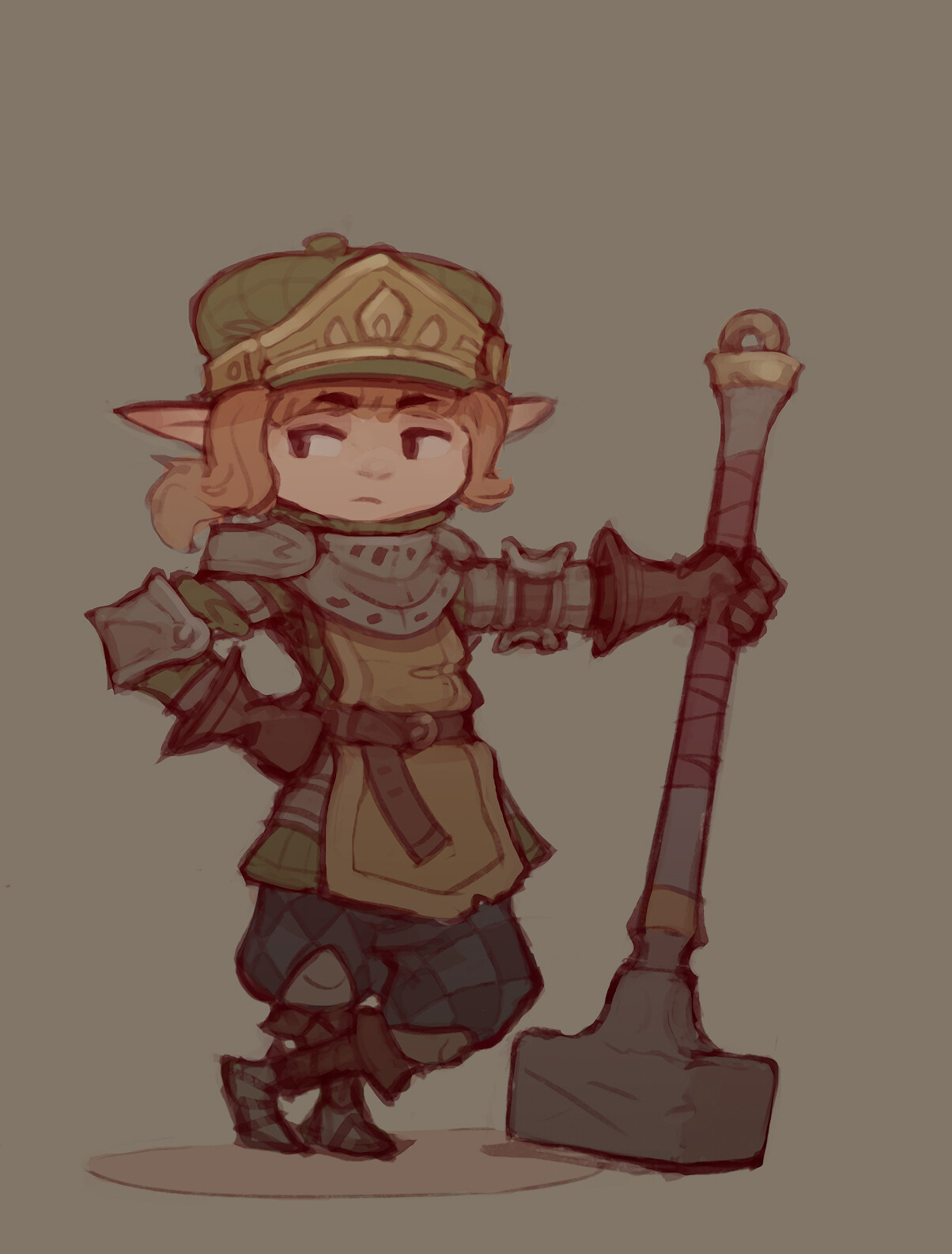 ArtStation - Hammer Girl