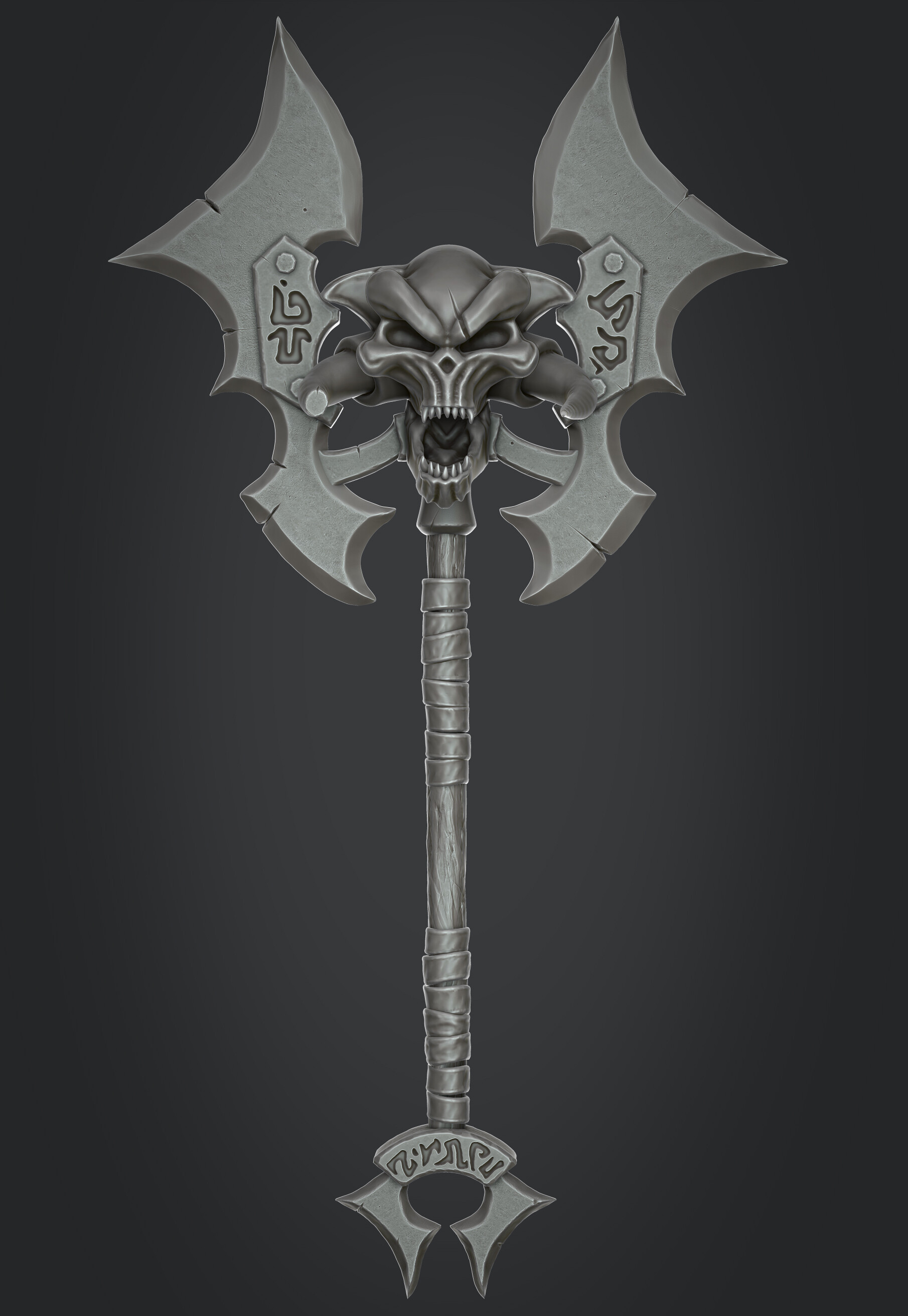 ArtStation - Axe "Soul Feller"