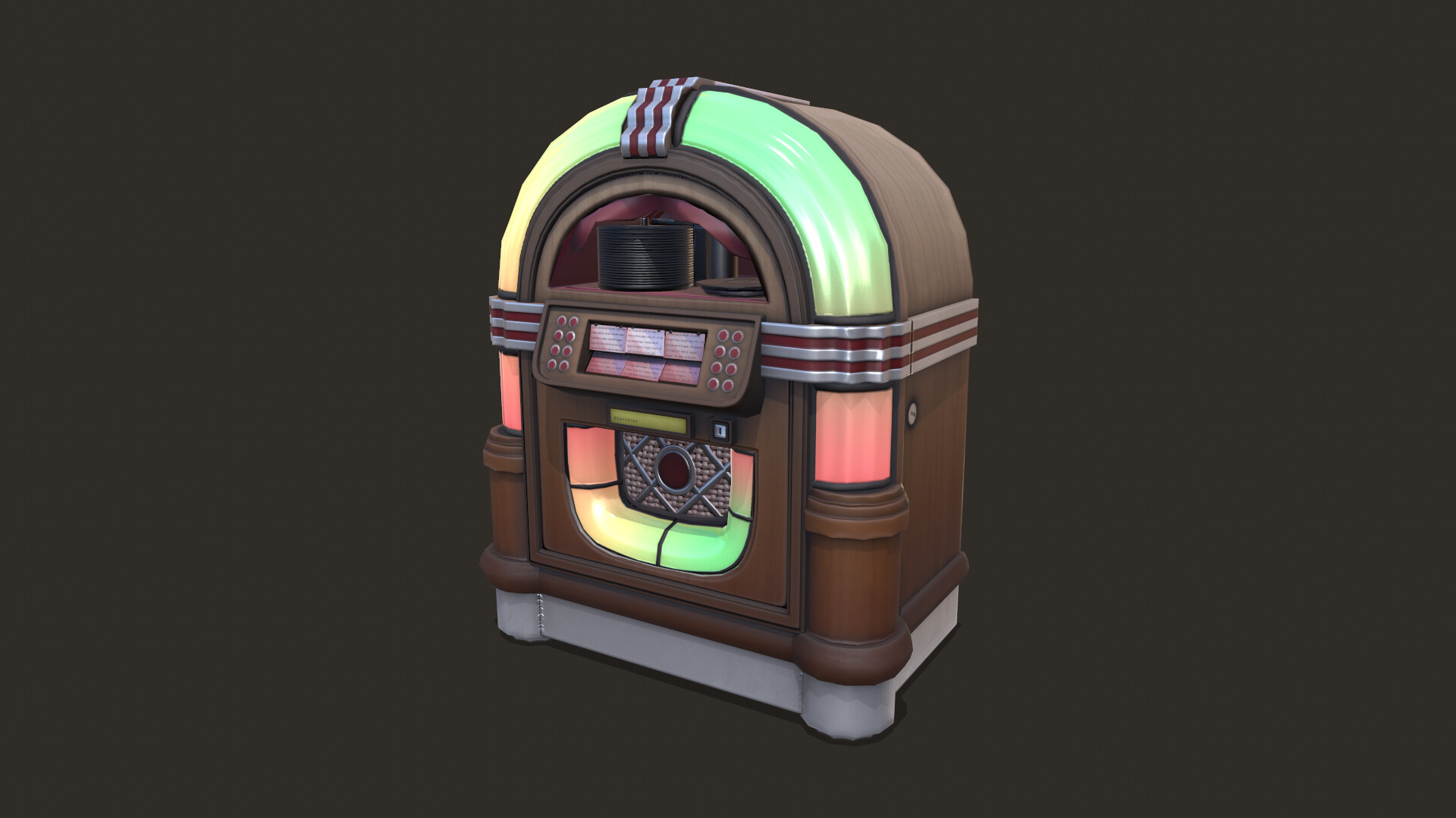 ArtStation - Stylised Jukebox