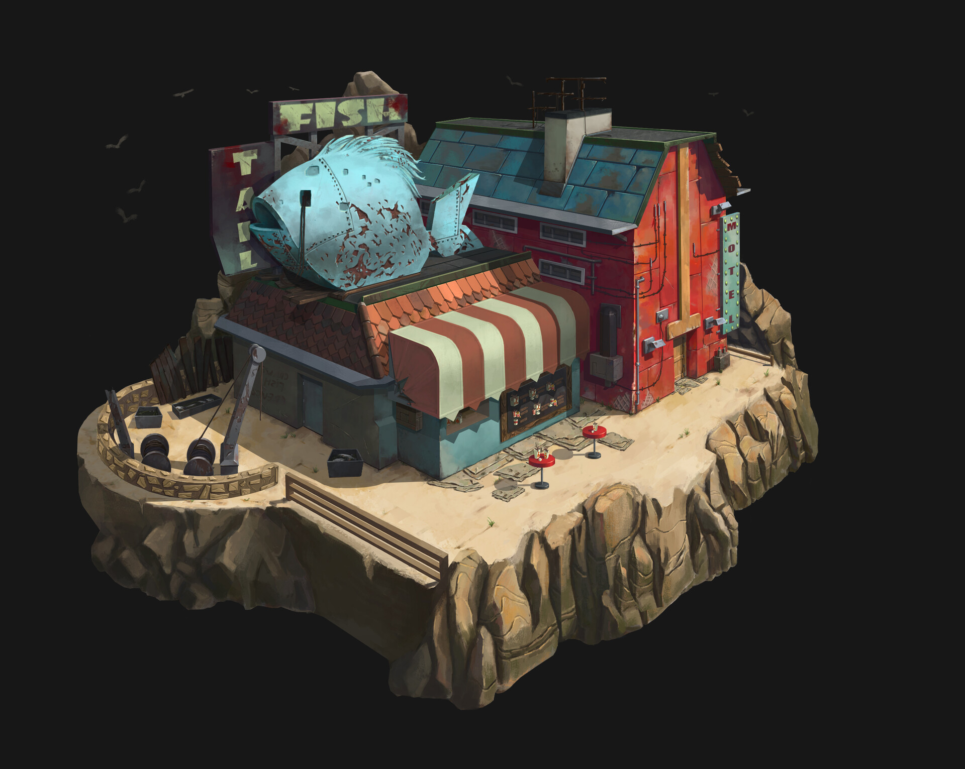 ArtStation - Fish tail