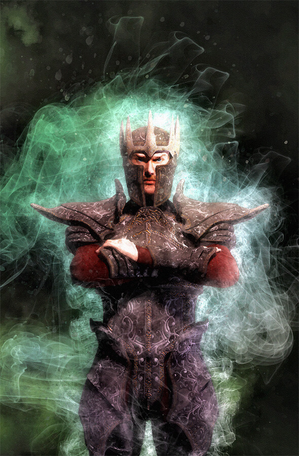 ArtStation - Wizard King - premade book cover