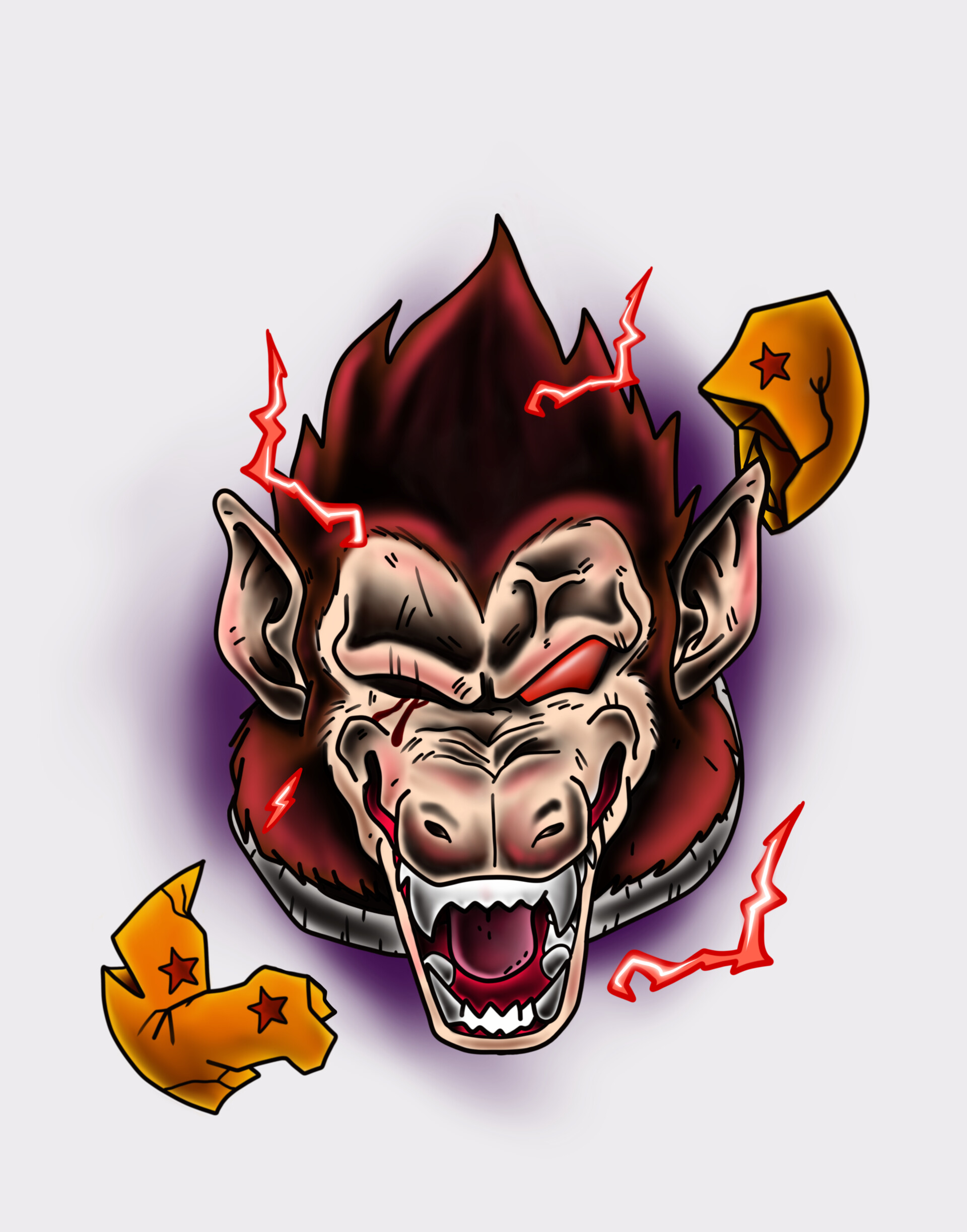 ArtStation - Great Vegeta Ape