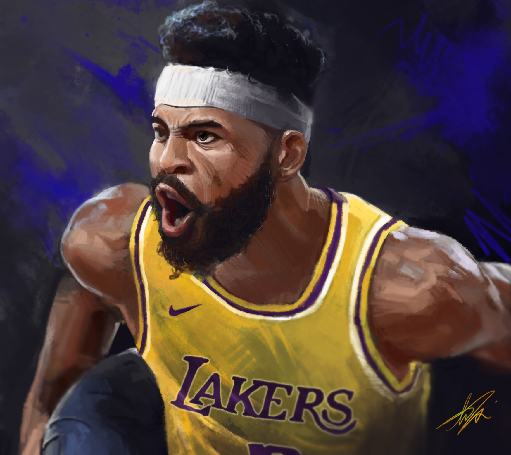 ArtStation - NBA Player : JaVale McGee