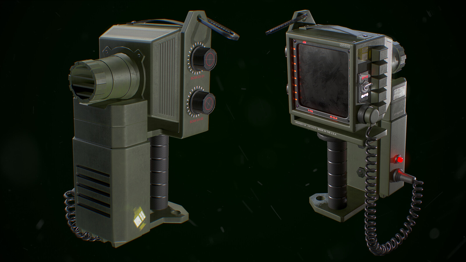 Joe Gerrard - Alien Isolation Motion Tracker