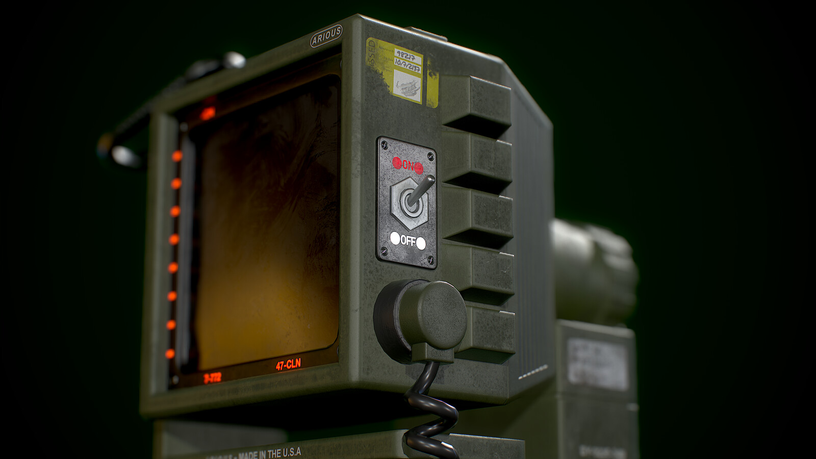 Joe Gerrard - Alien Isolation Motion Tracker