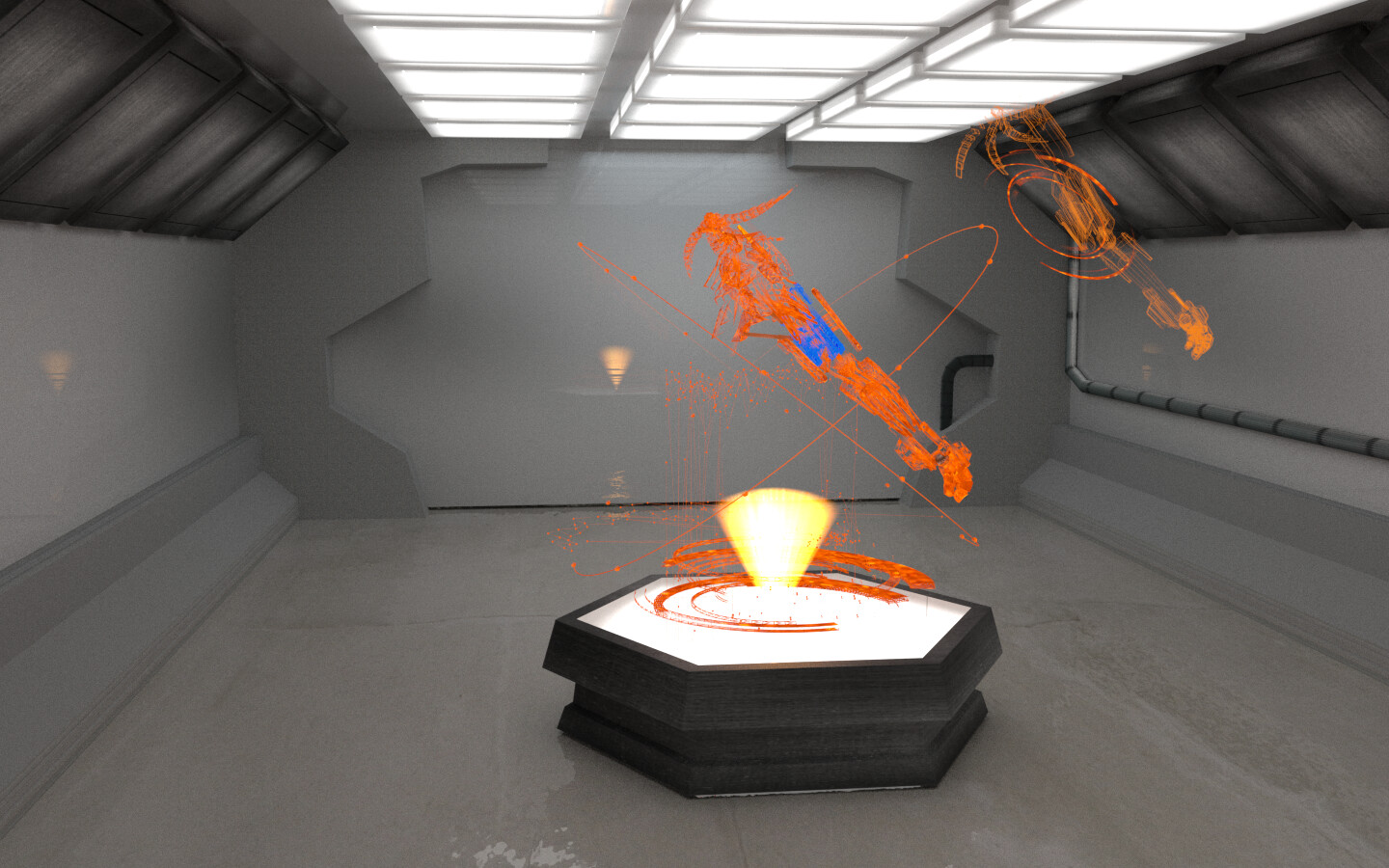 ArtStation - science fiction lab