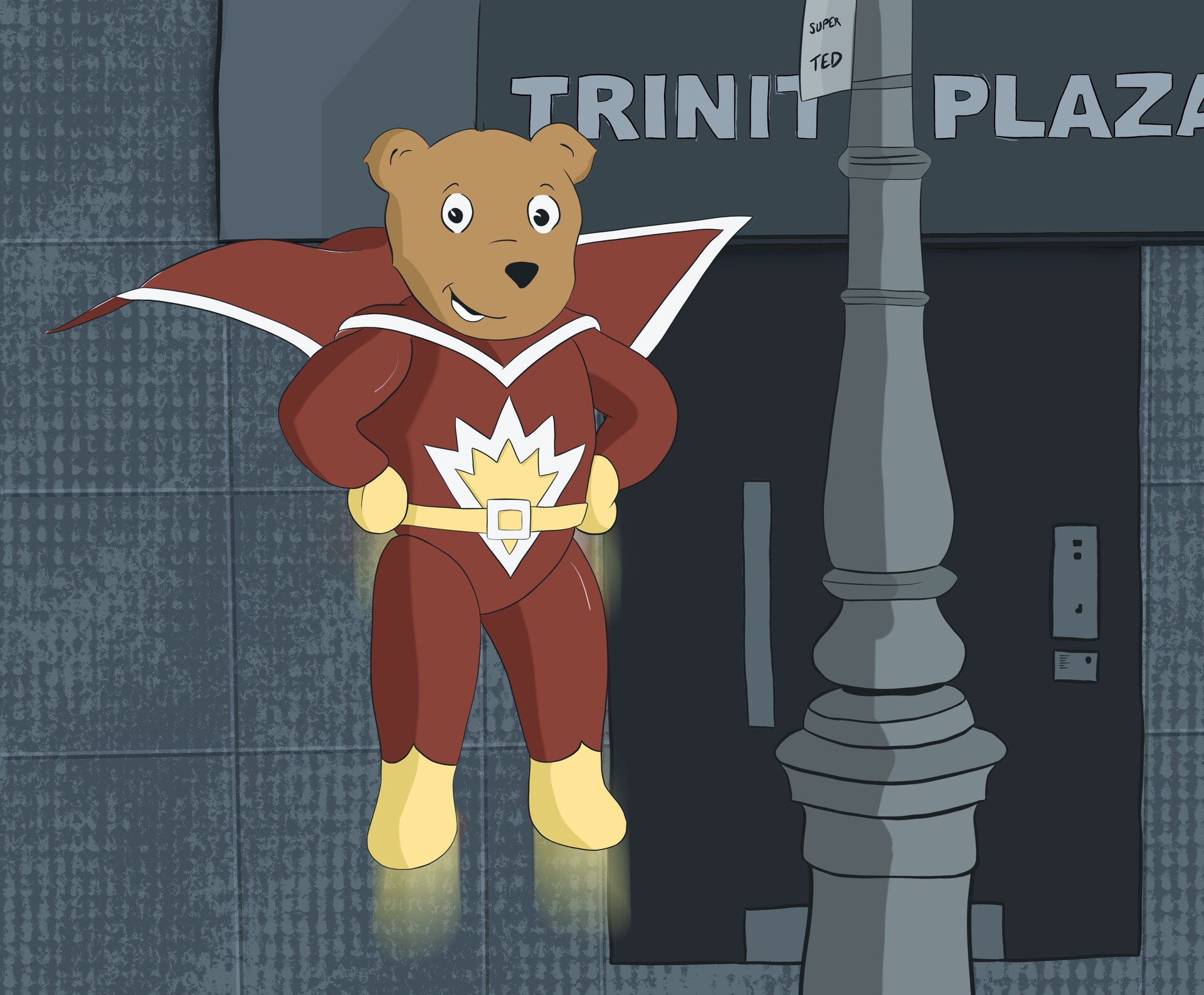 ArtStation - Daily Sketch: Super Ted