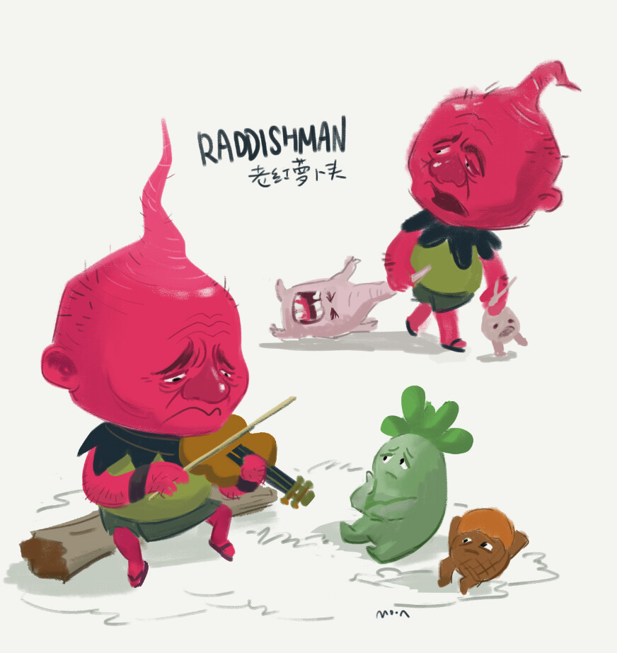 ArtStation - Raddish Man