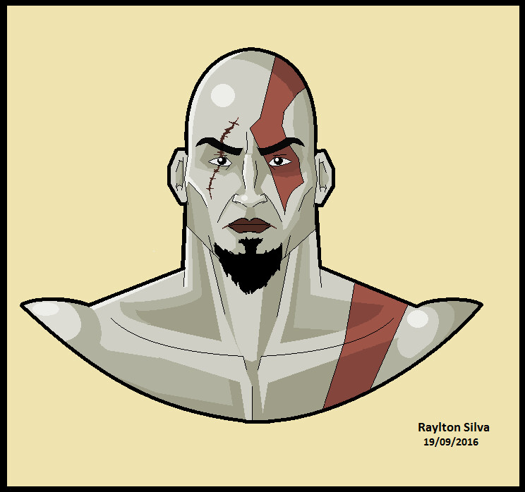 ArtStation - Kratos - God of War - Fan Art