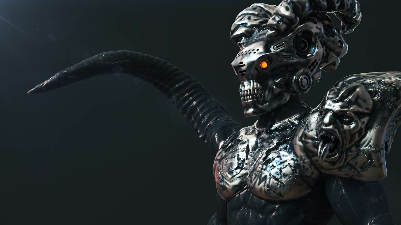 ArtStation - Cyberpunk Devil