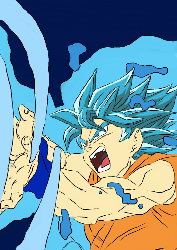 ArtStation - Goku Blue