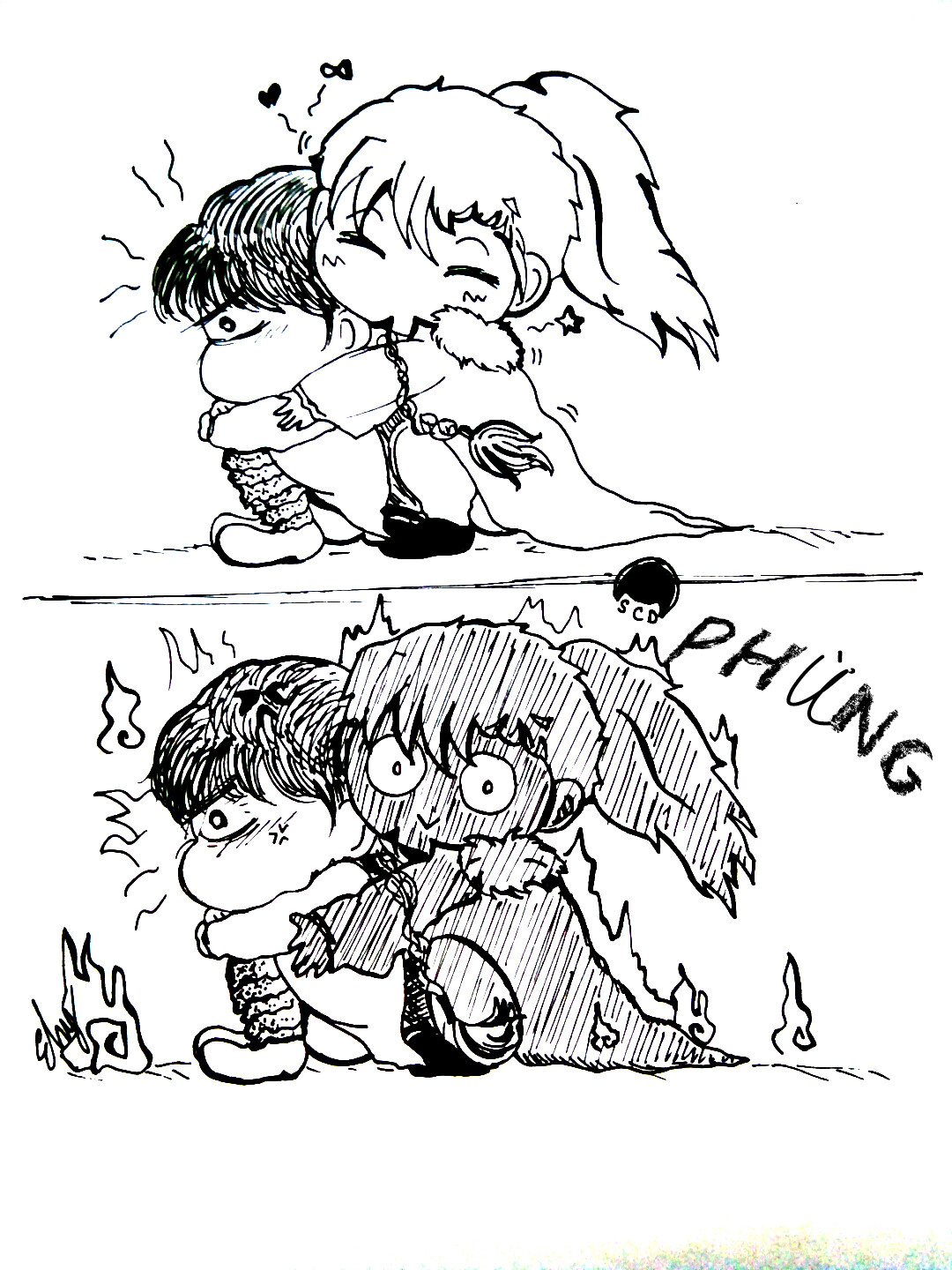 chibi maruko chan coloring pages