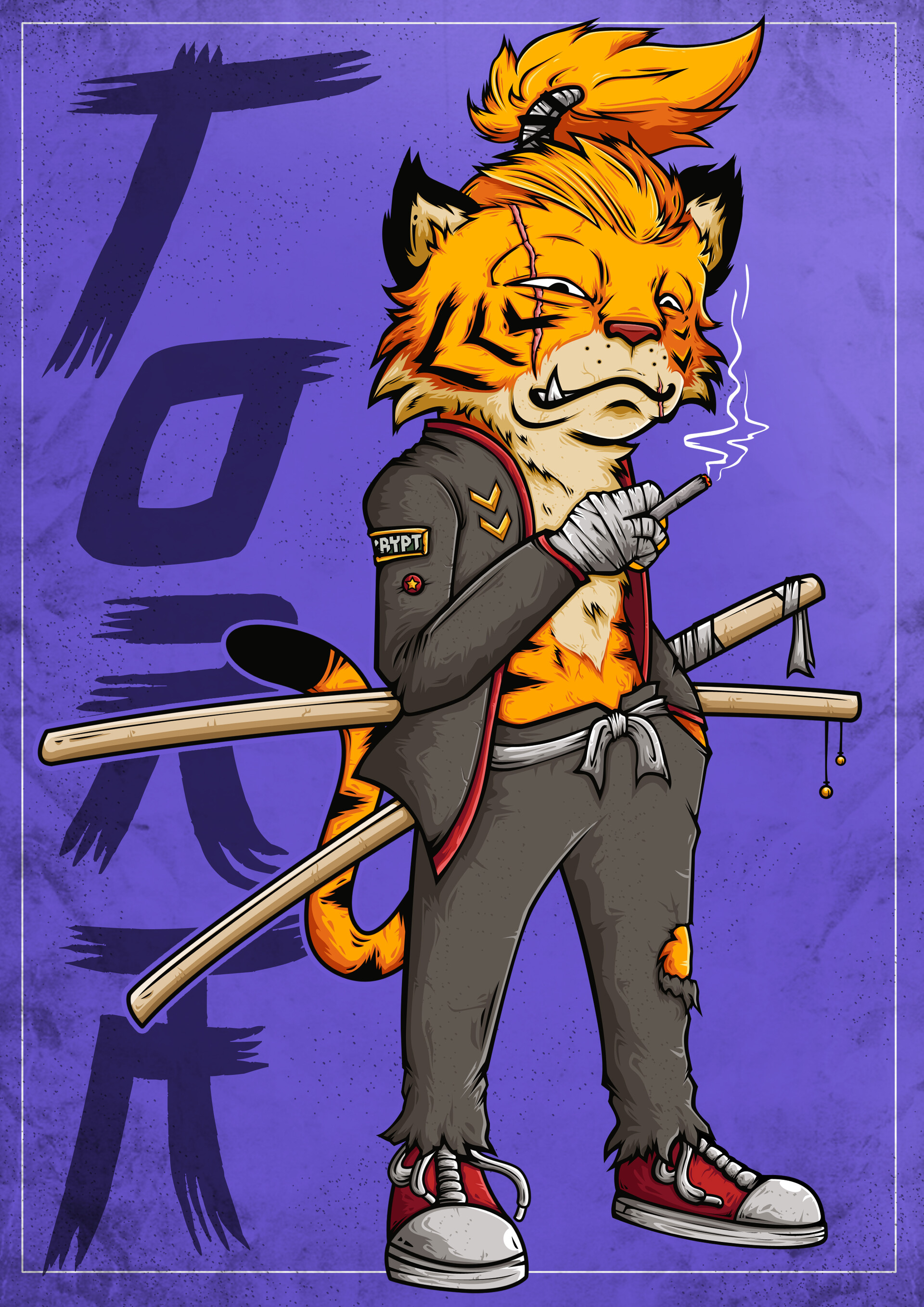 ArtStation - Tora The Tiger Blades