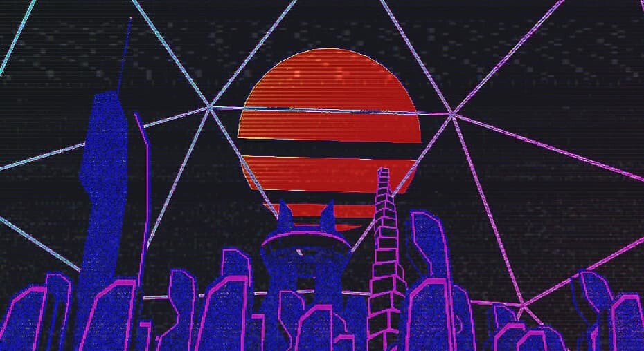 ArtStation - Synthwave City Gen1