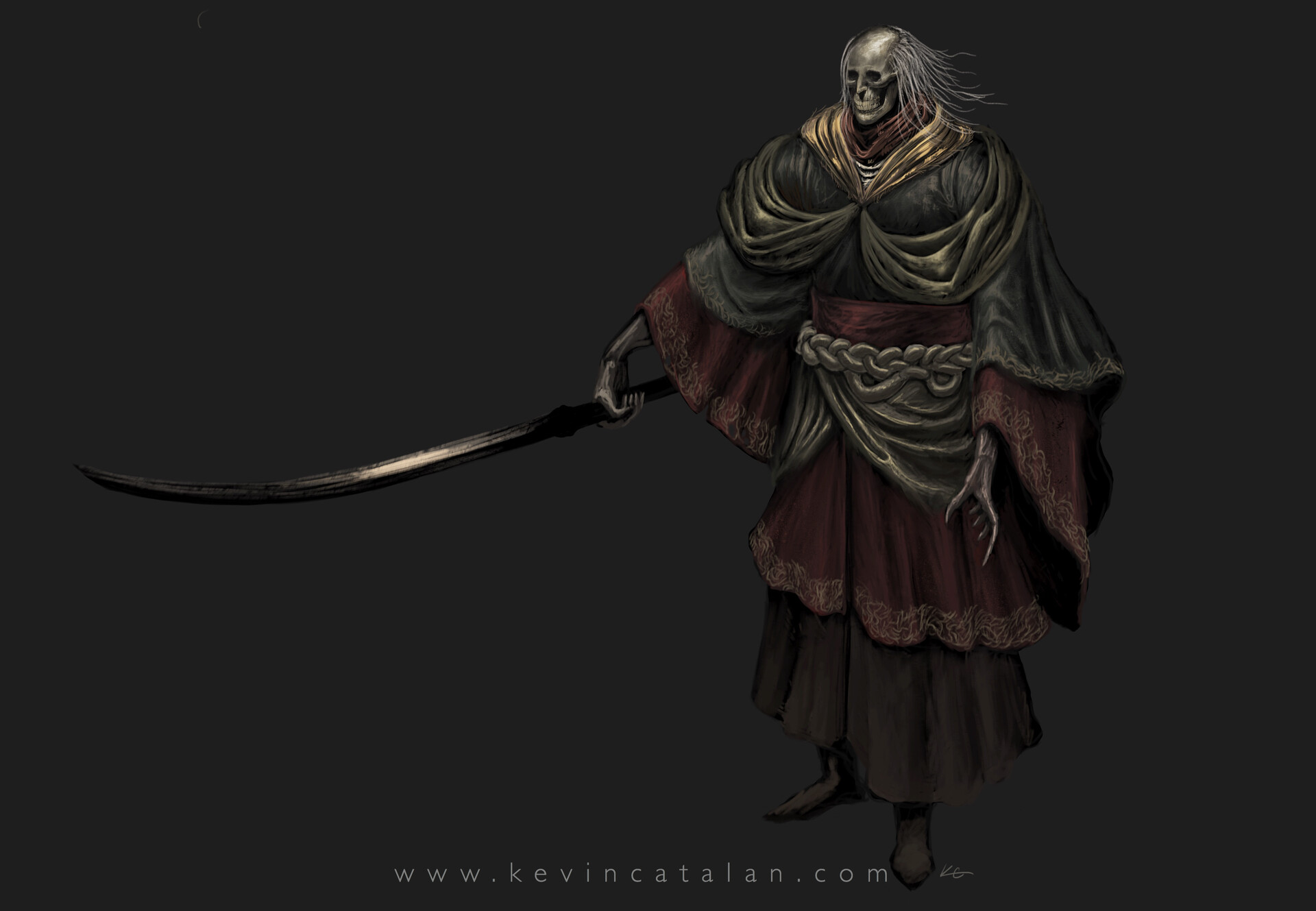 ArtStation - Undead Monk