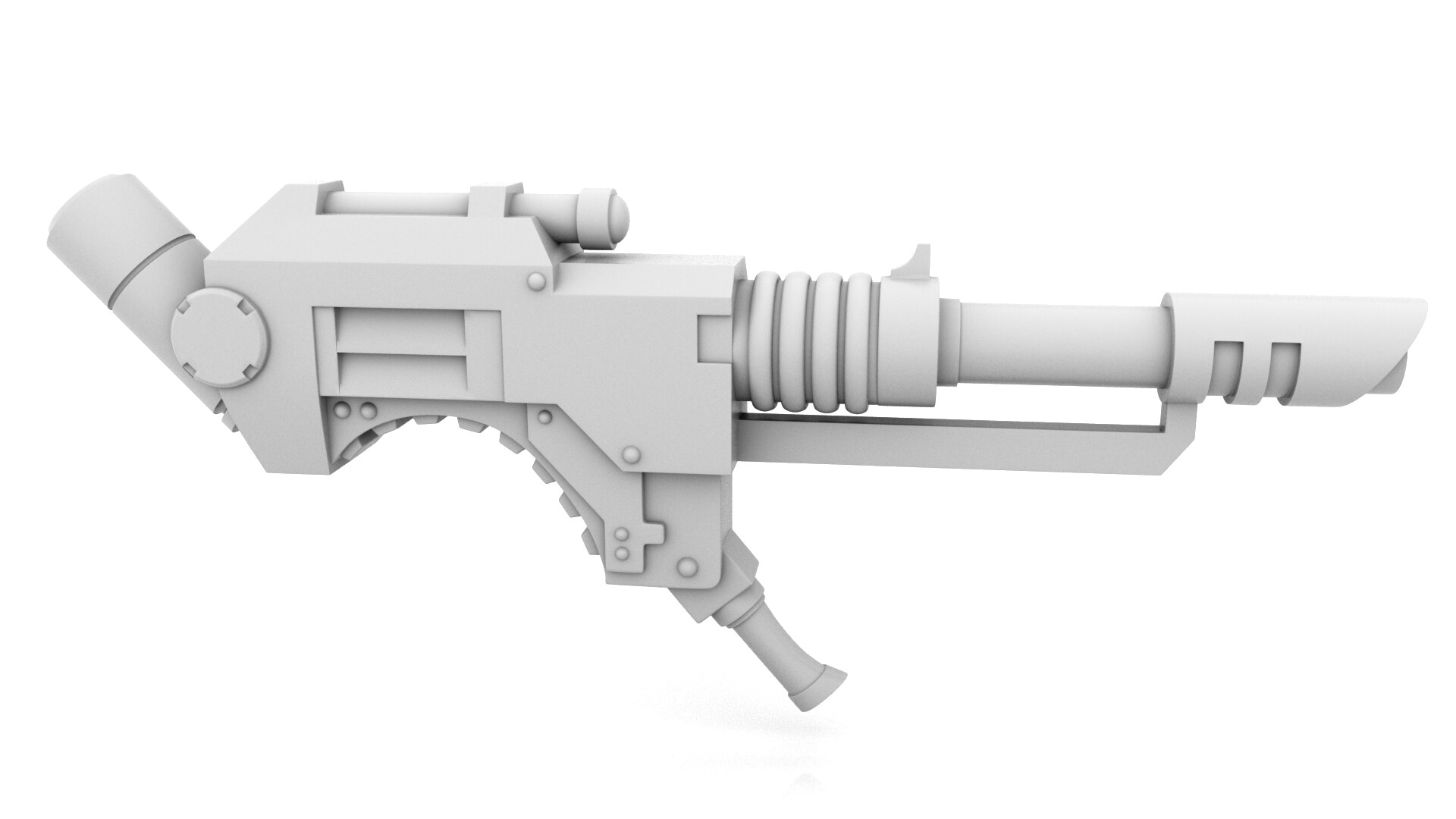 Sean H Bullough - Warhammer 40K Weaponry for 3D printing