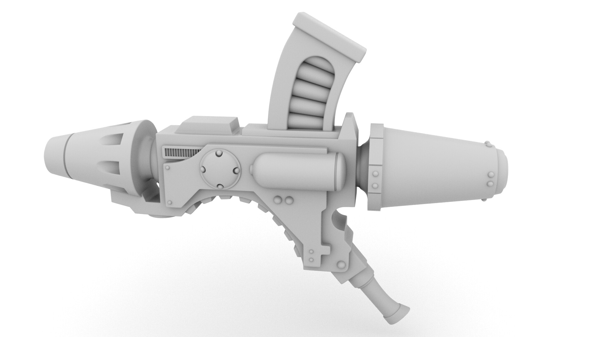 Sean H Bullough - Warhammer 40K Weaponry for 3D printing