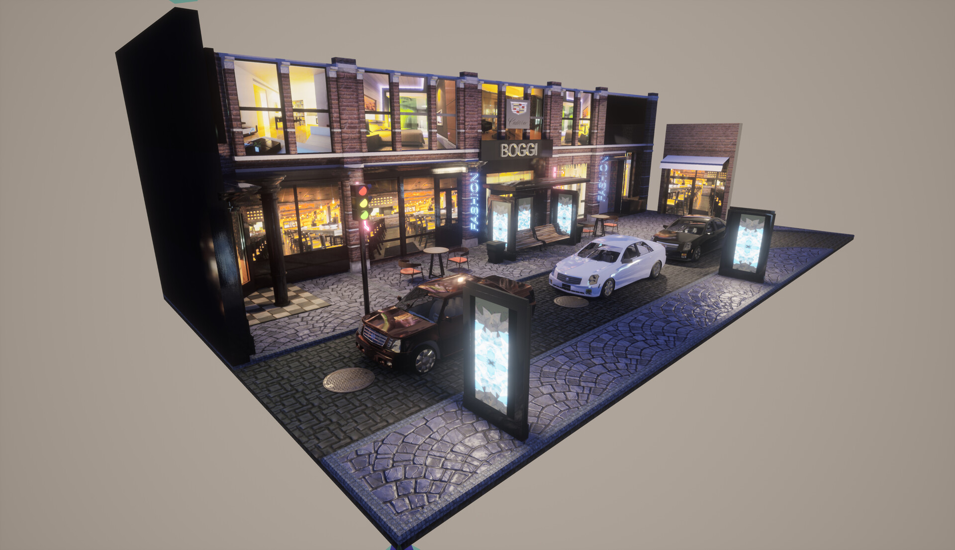 ArtStation - European Style Exhibition Stand