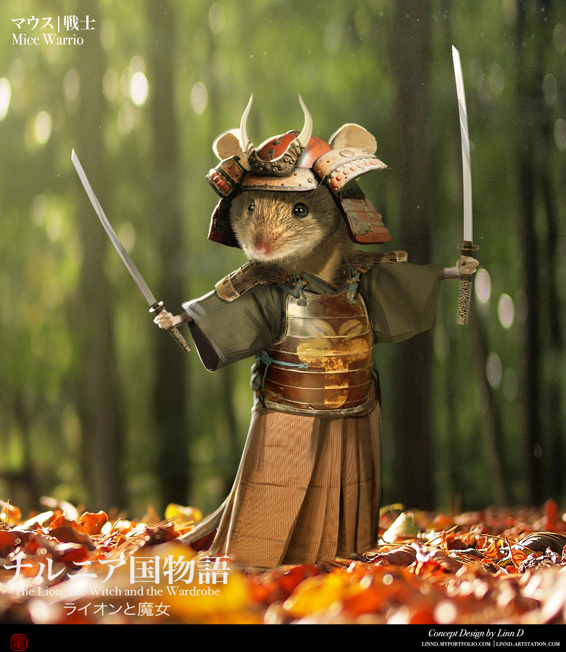 ArtStation - NARNIA - Mice Warrior