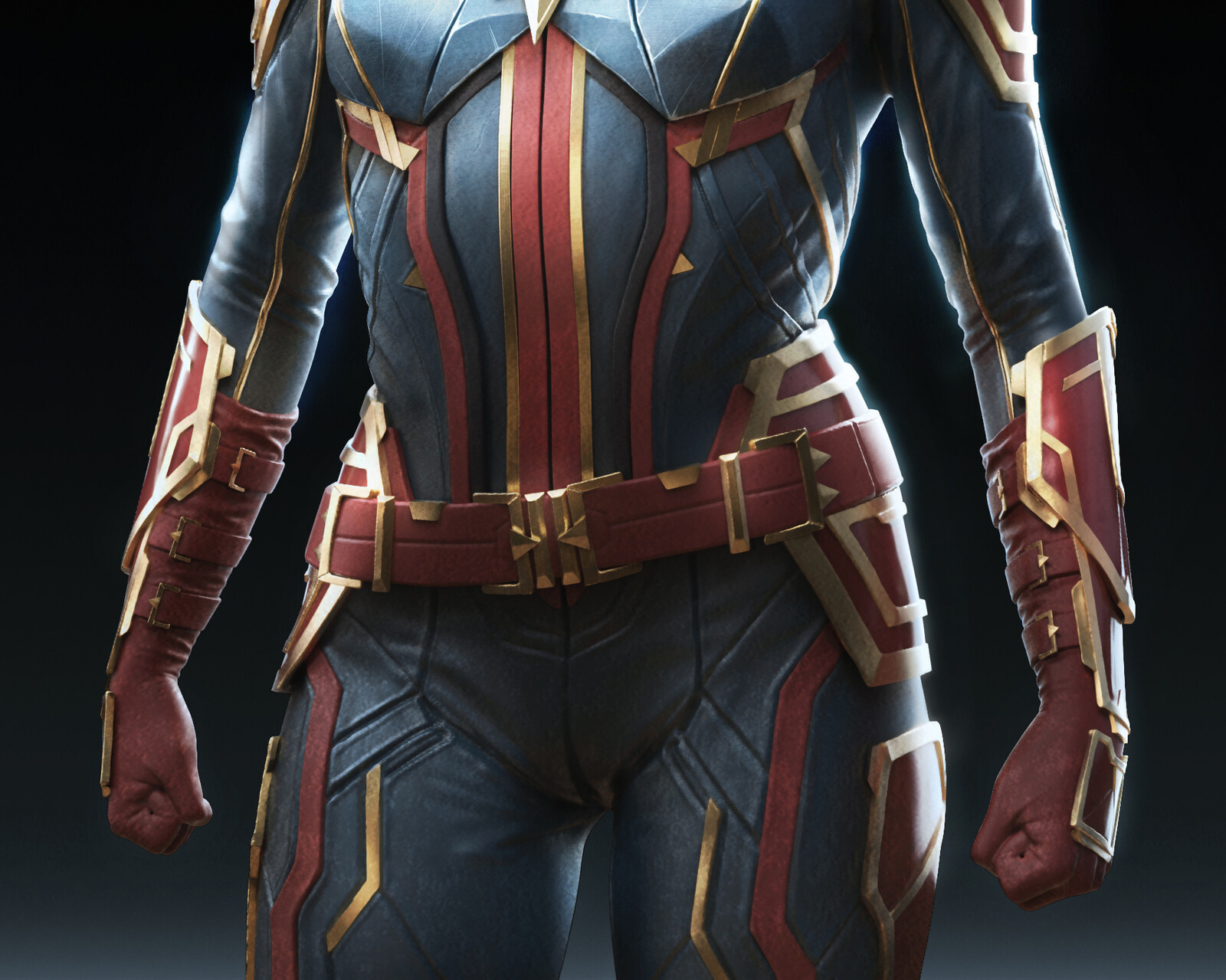 The Art of Andy Chin - CAPTAIN MARVEL [Redesign]