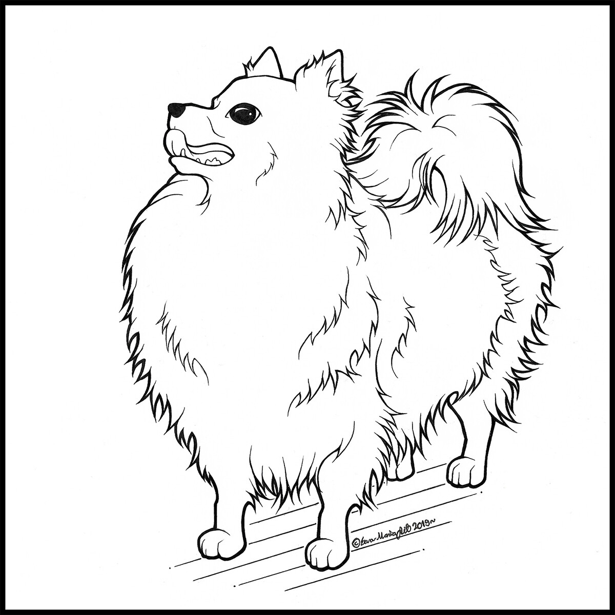ArtStation - German Spitz