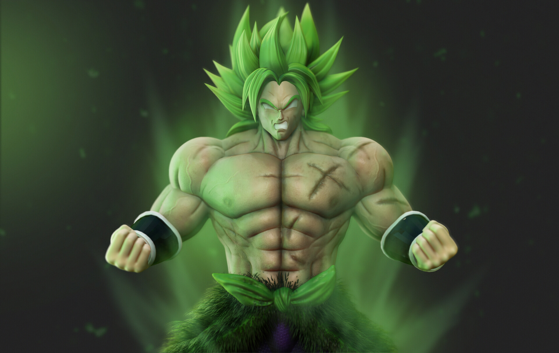 ArtStation - canon broly (DBS)