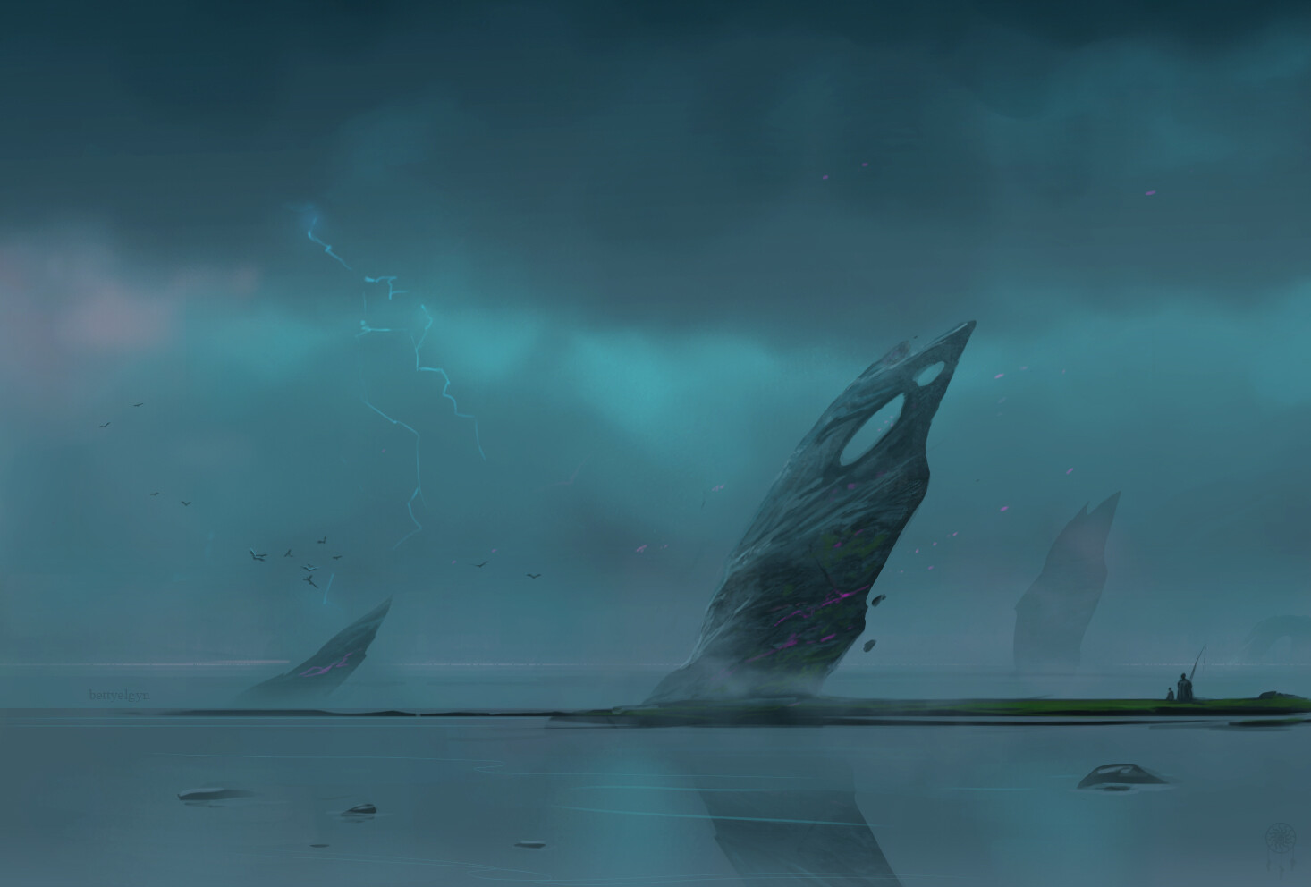 ArtStation - landscape (speedpaint)