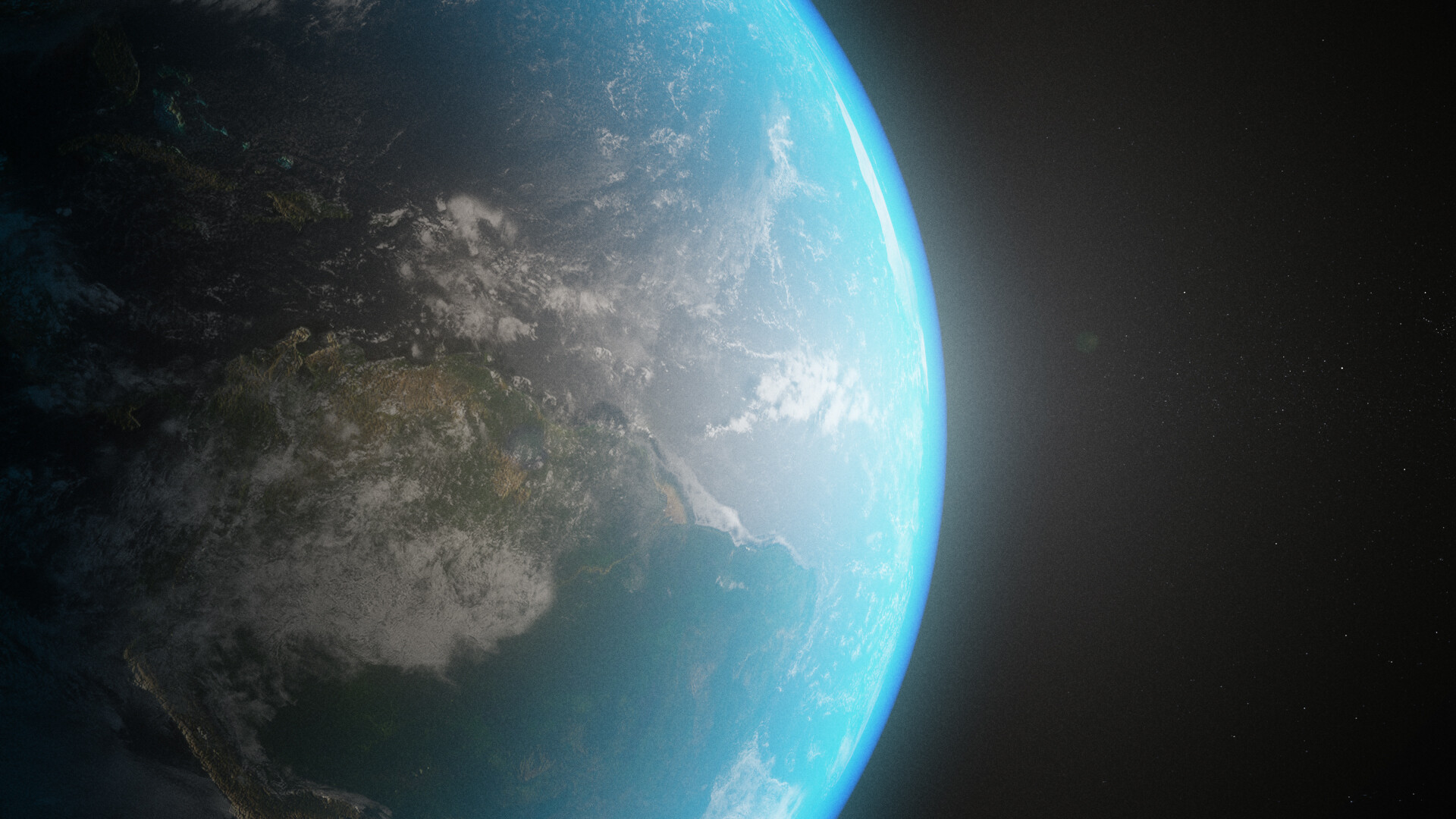 ArtStation - realistic earth scene